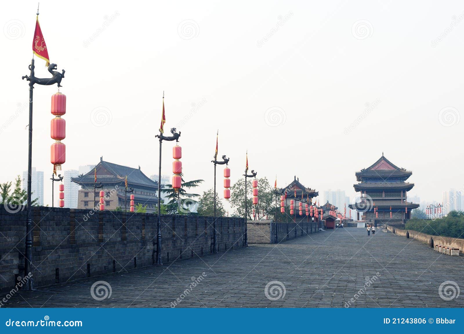 Xian, China stock photo. Image of shaanxi, center, built - 21243806