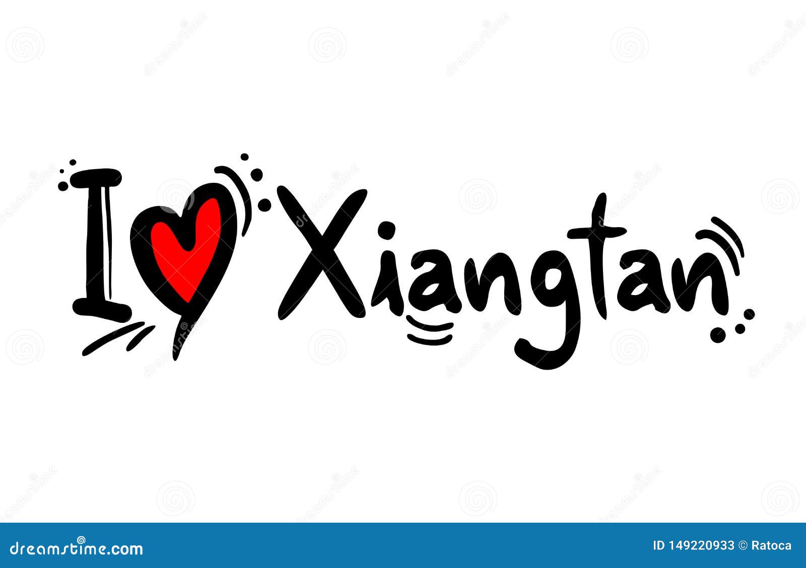 Xiangtan, chinese city stock vector. Illustration of creative - 149220933