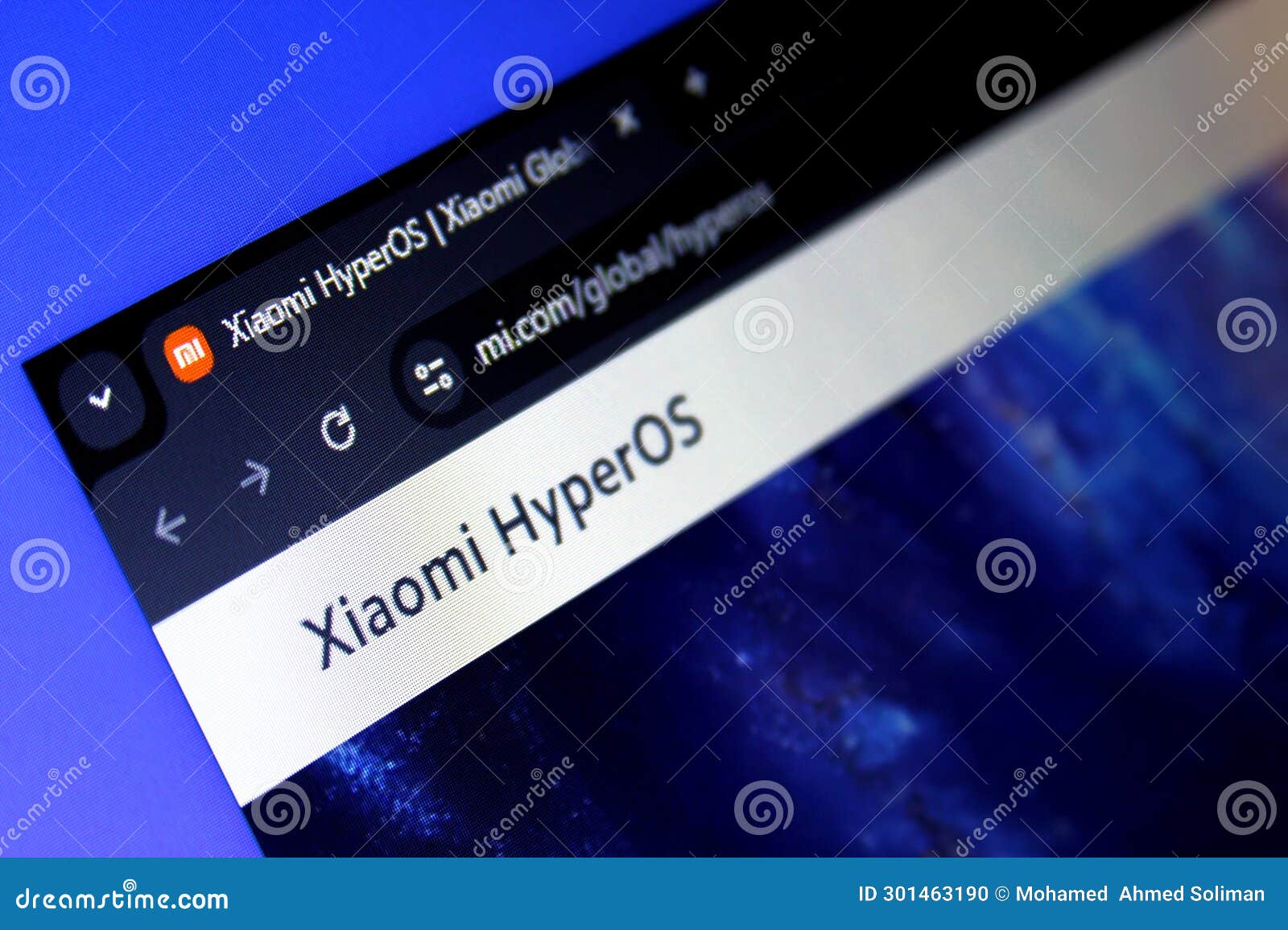 Xiaomi HyperOS Operating System Editorial Image - Illustration of ...