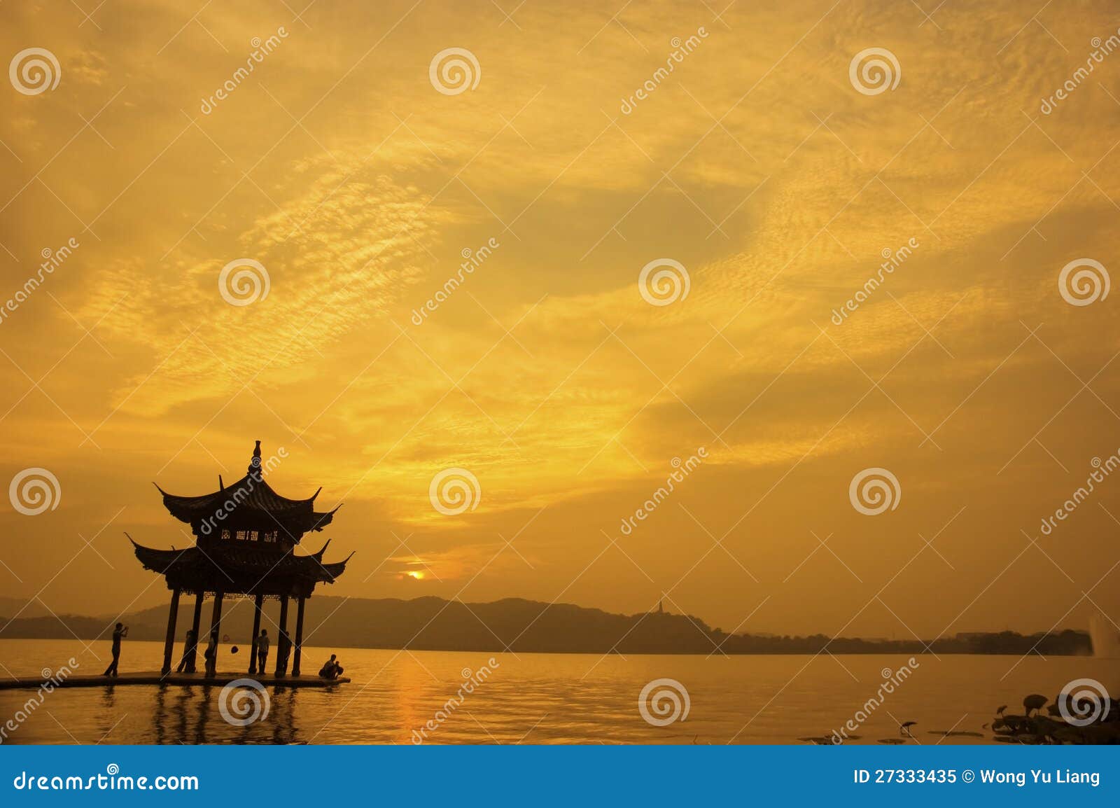 Xihu image stock. Image du marche, tropical, course, paisible - 27333435