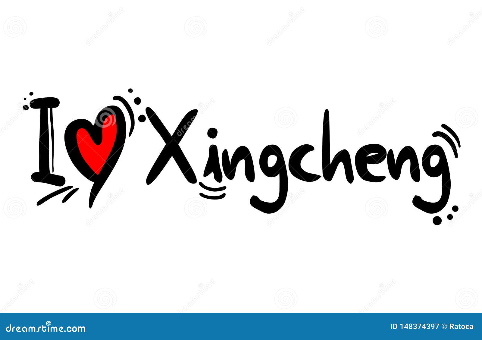 Xingcheng, chinese city stock vector. Illustration of creative - 148374397