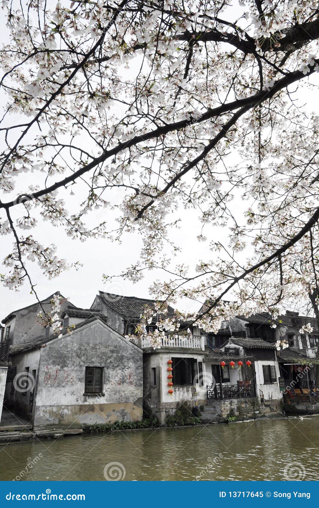 Xitang, a Water Town of China. Stock Image - Image of china, village ...