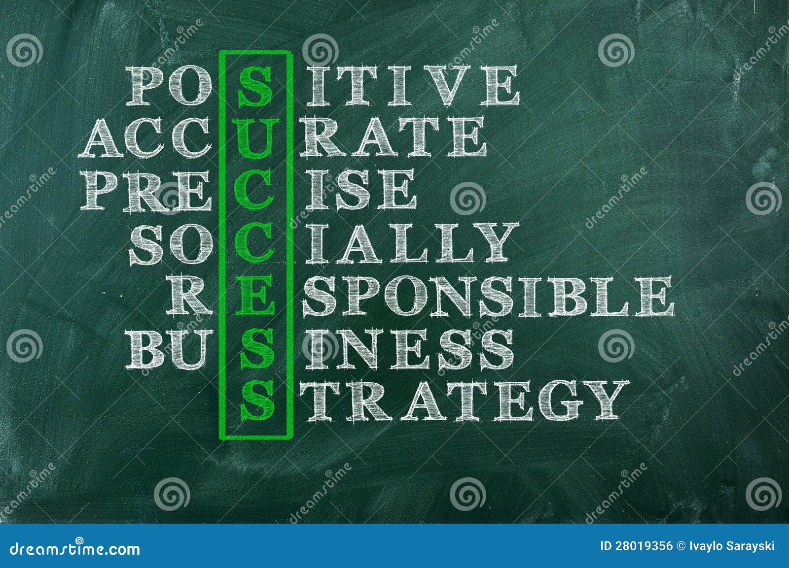 ?xito en la pizarra stock de ilustración. Ilustración de teamwork ...