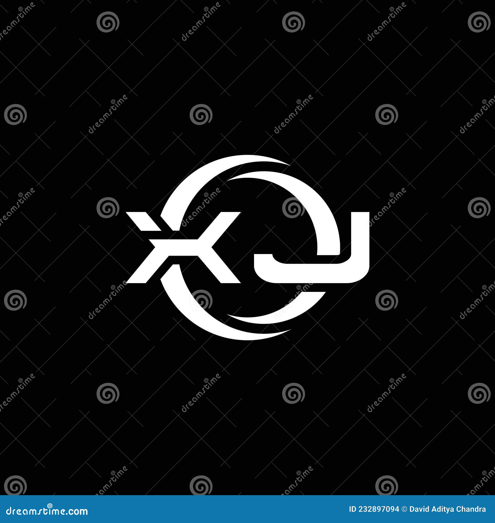 XJ Logo Monogram Design Template Stock Vector - Illustration of ...