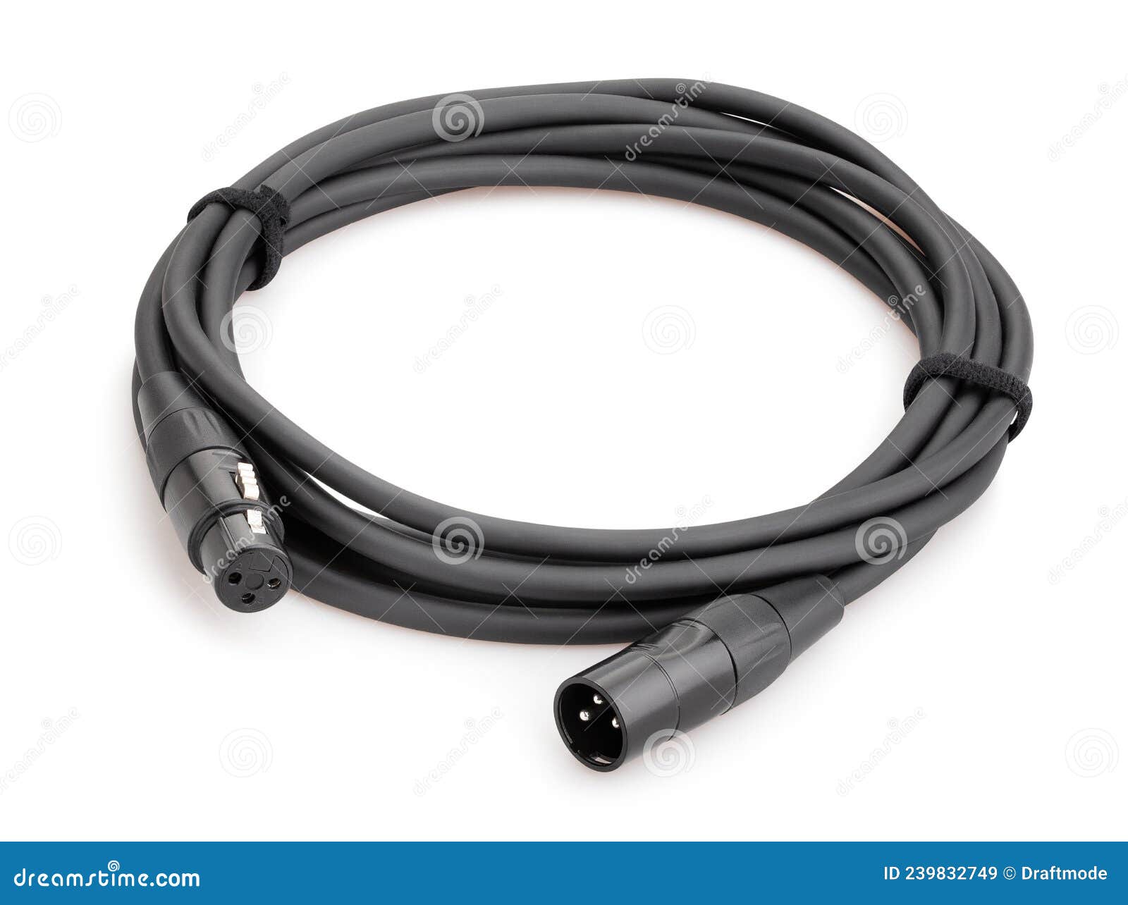 Xlr cable path isolated stock image. Image of wire, cables - 239832749