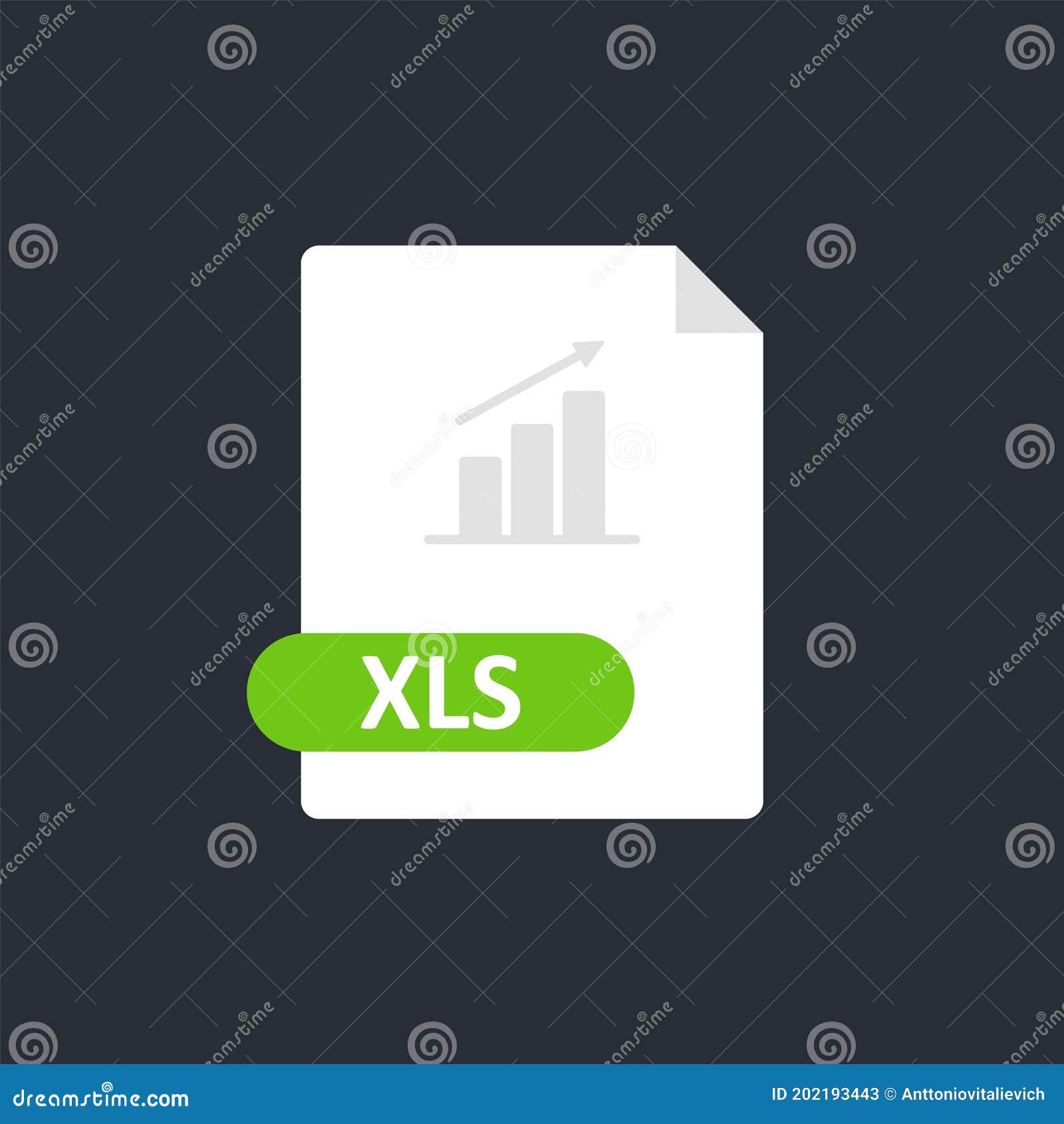 Xls File Icon. Excel Spreadsheet Format File Icon. Graph Icon. Vector ... Xls File Icon. Excel Spreadsheet Format File Icon. Graph Icon. Vector ...