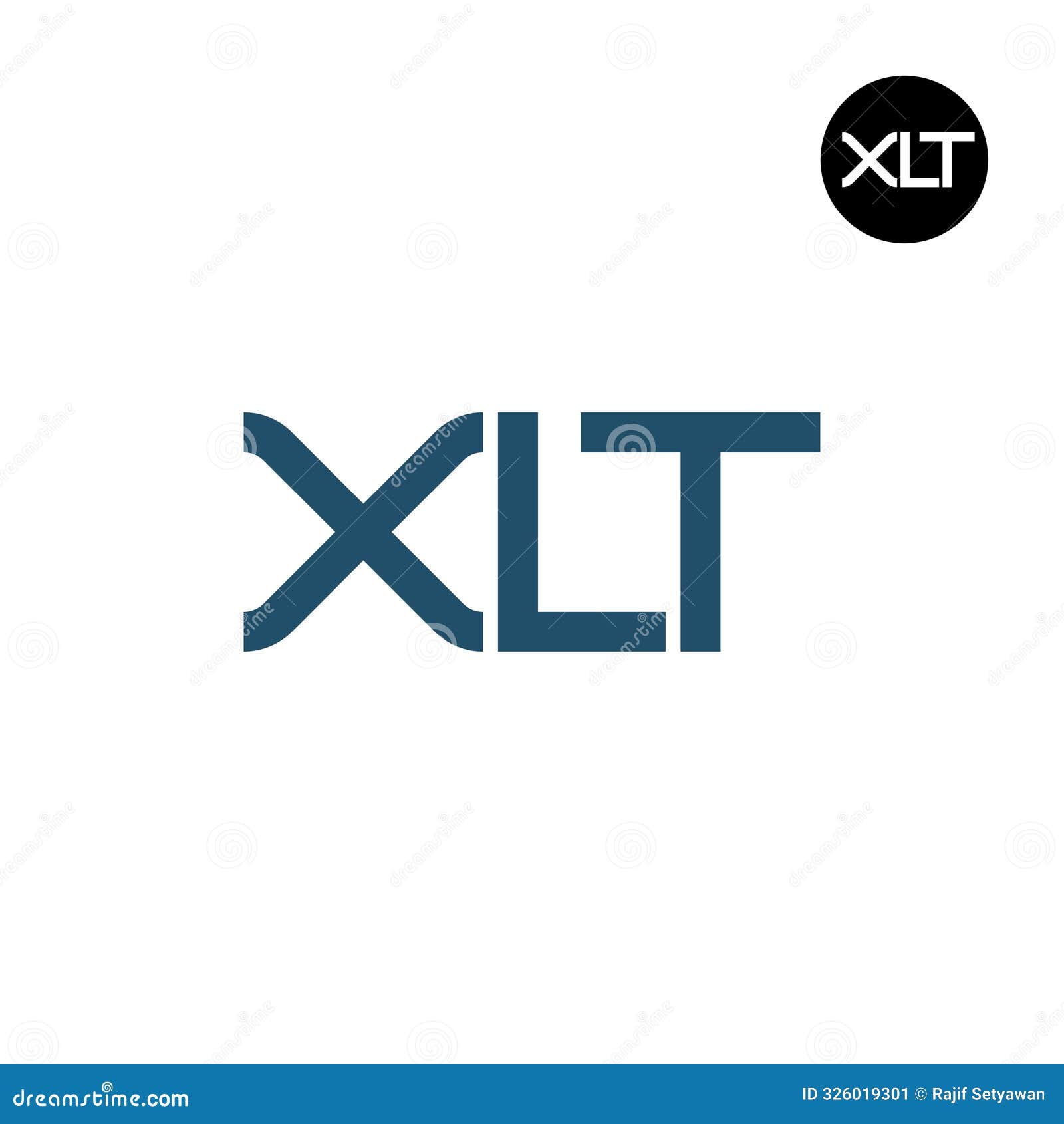 XLT Logo Letter Monogram Design Stock Vector - Illustration of letter ...