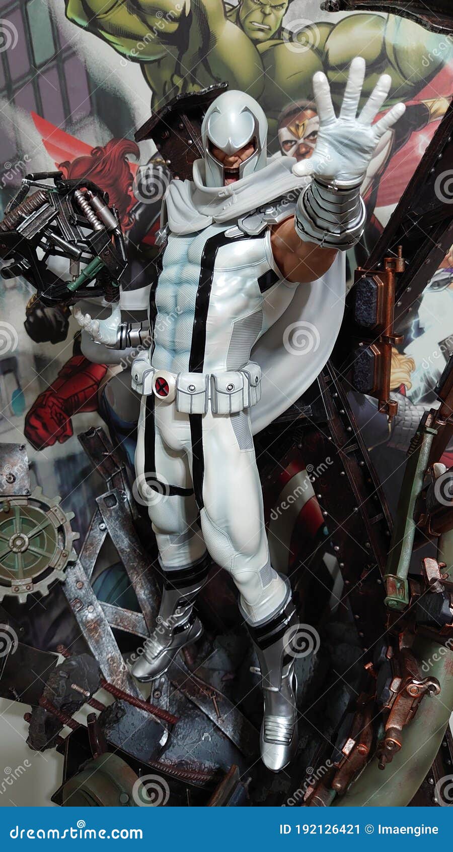 Xm Studios 1/4 Scale Statue - X Men Villain Mutant White Magneto ...