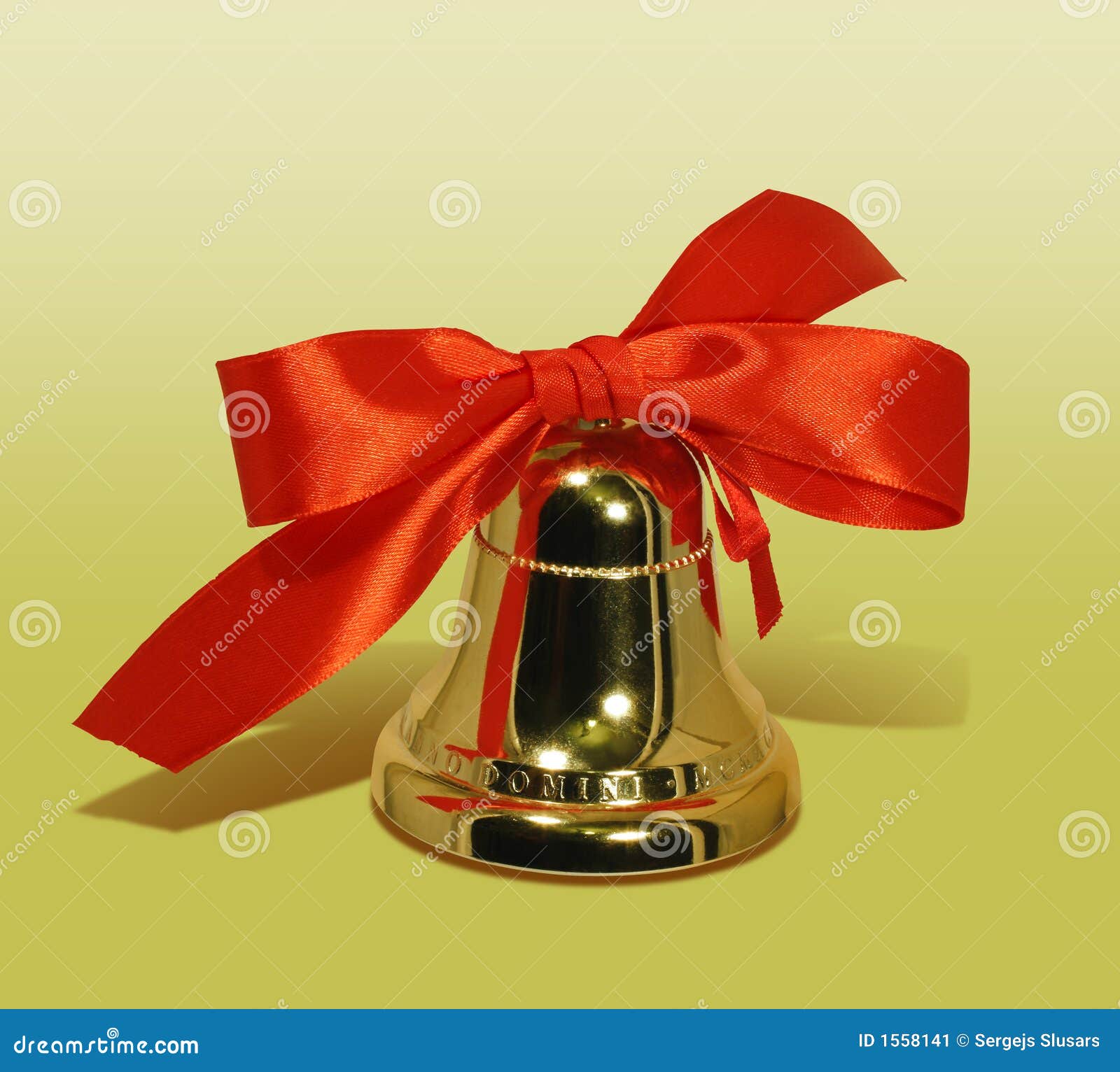 Xmas bell stock image. Image of isolated, xmas, holidays - 1558141