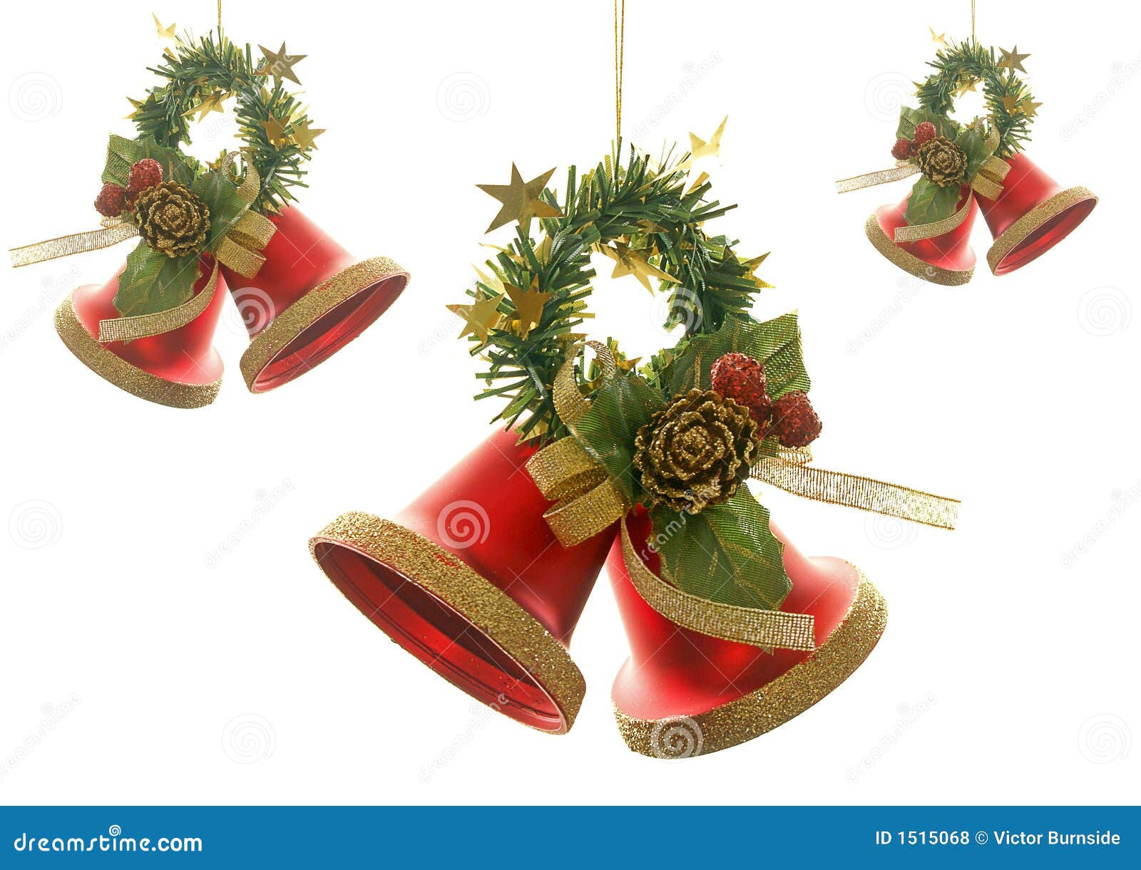 Xmas Bells stock photo. Image of noel, christmas, stars - 1515068
