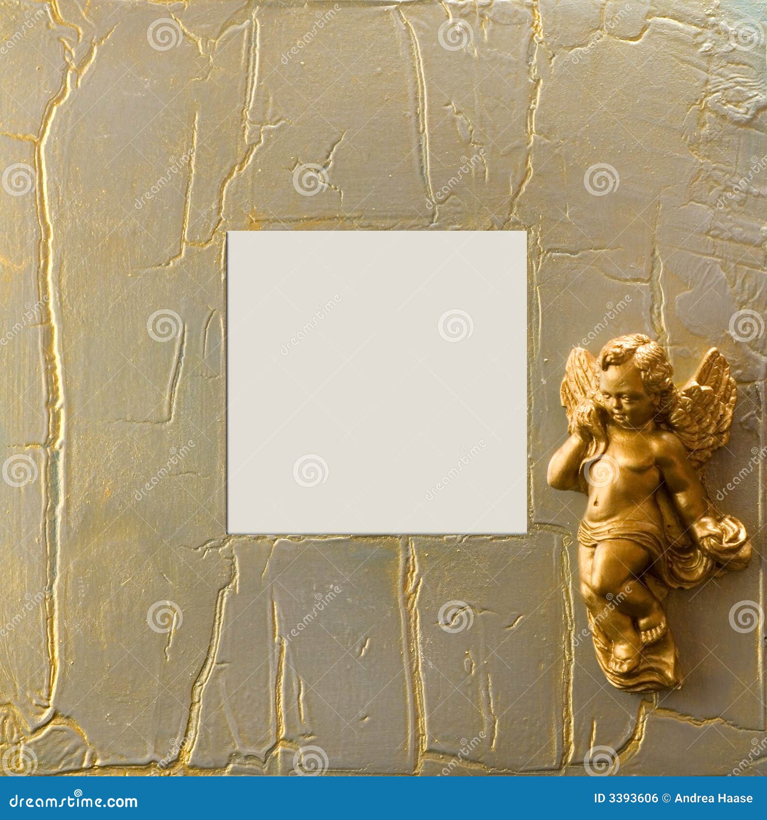 Xmas frame with angel stock photo. Image of space, festive - 3393606