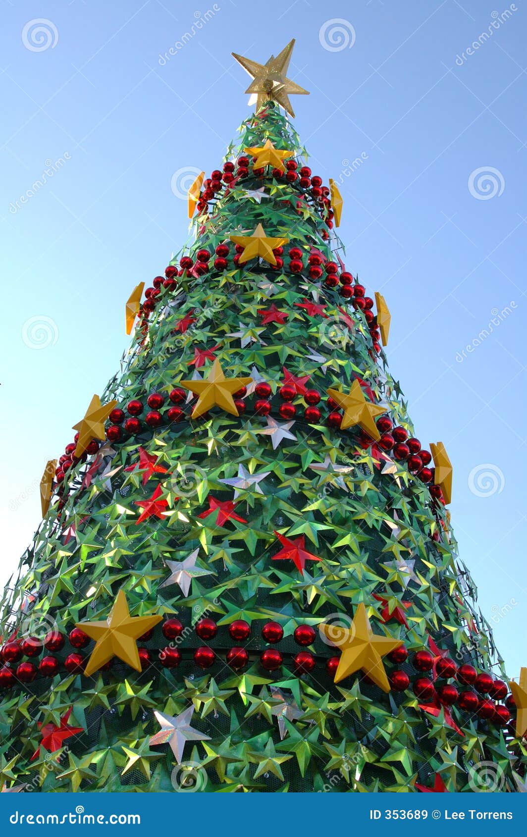 Xmas tree (II) stock image. Image of colourful, festive - 353689