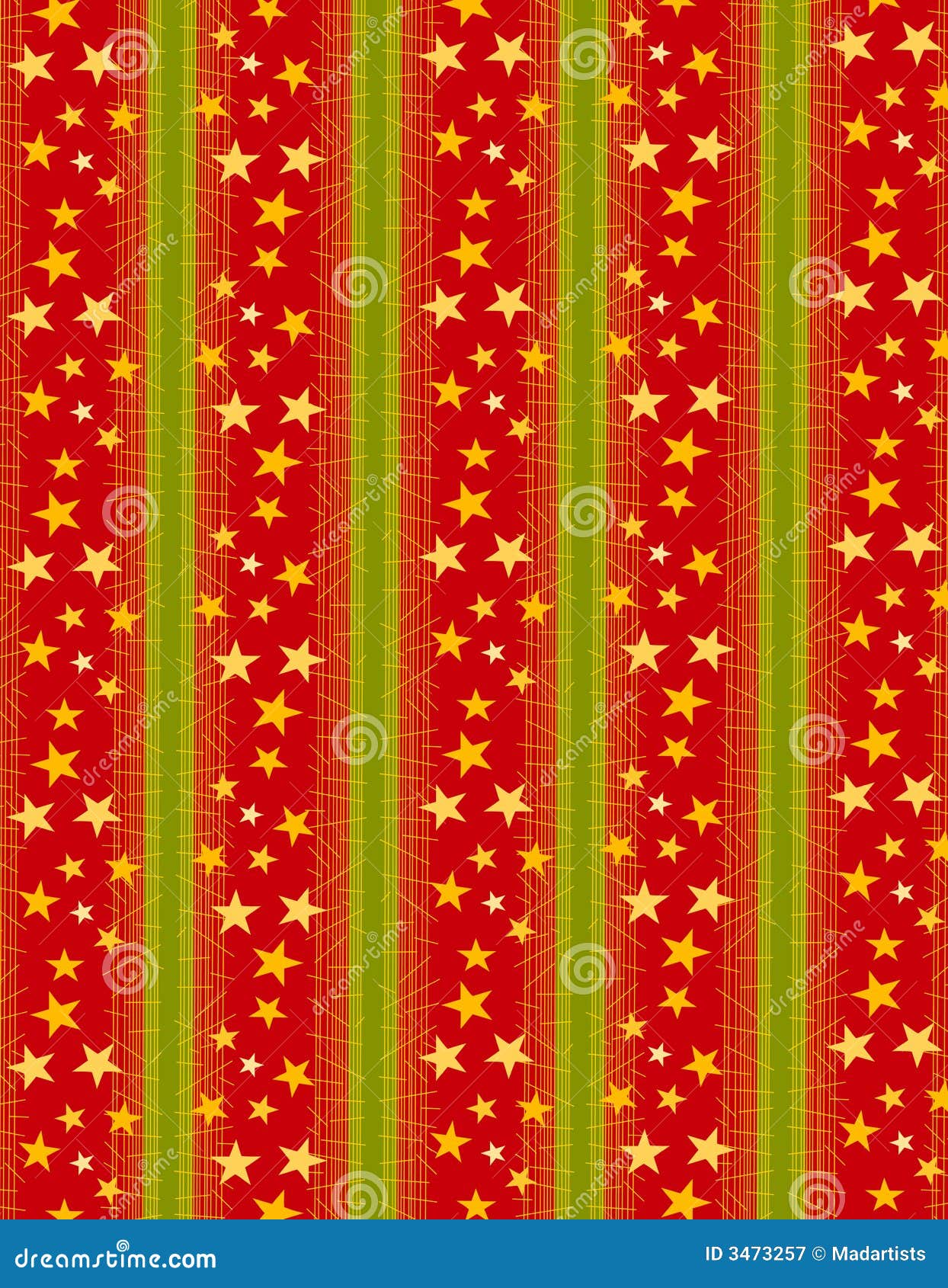 Xmas Wrapping Paper Background Stock Illustration - Illustration of ...