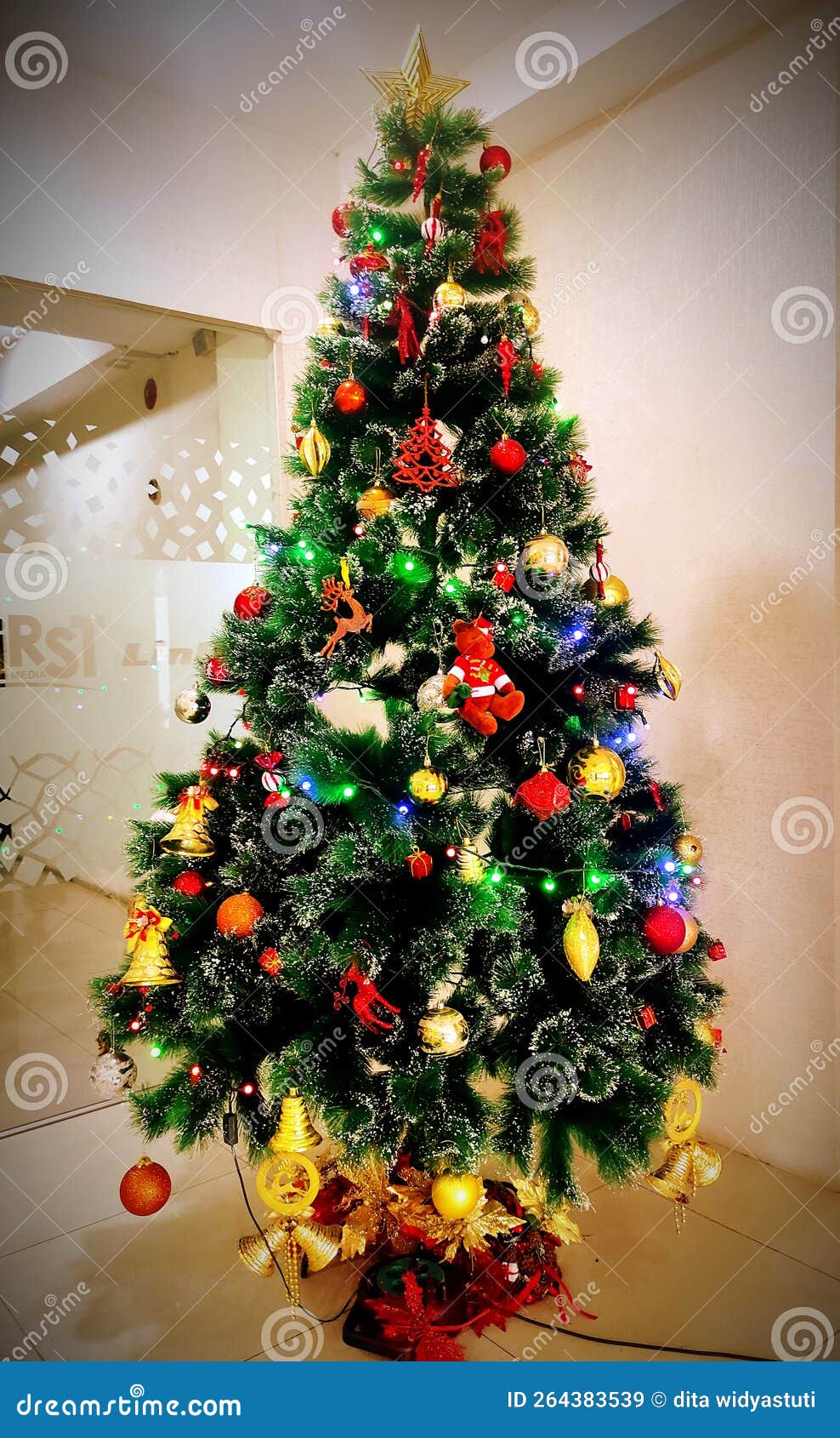 Xmass Tree - Damai Natal 2022 Stock Image - Image of christmas ...