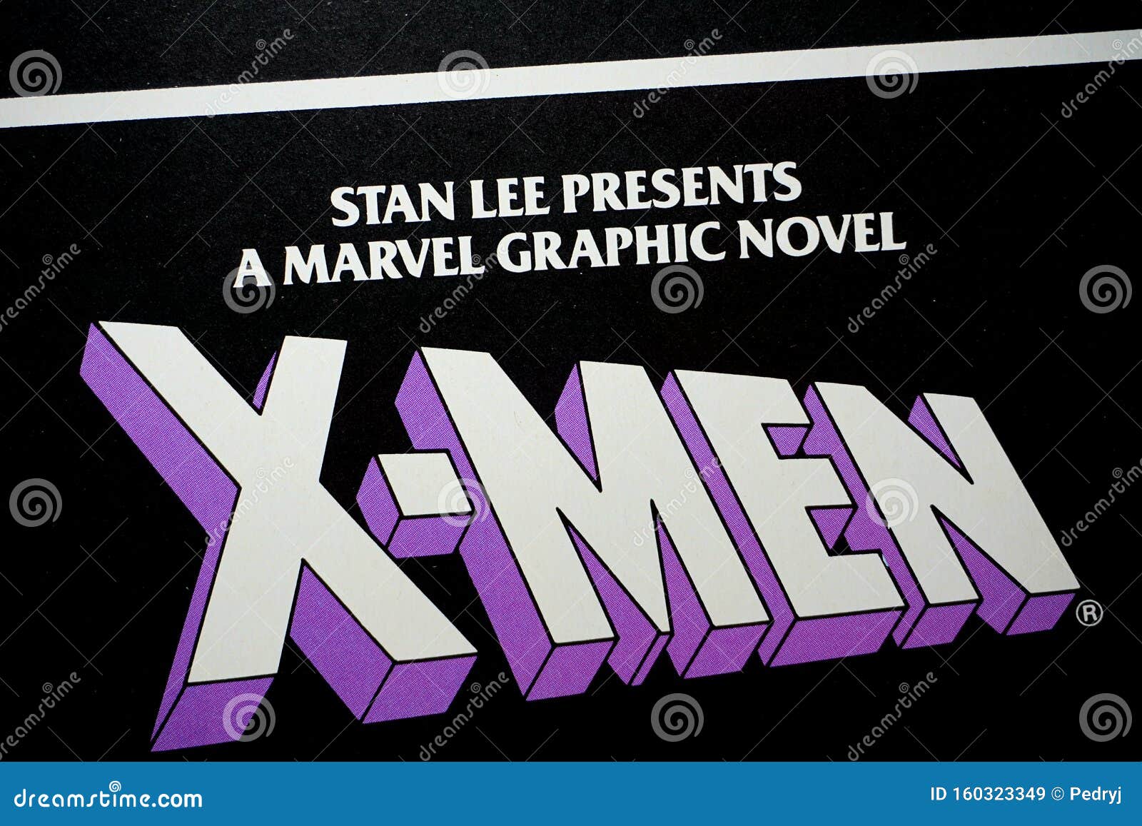 Xmen editorial stock image. Image of marvel, typography - 160323349