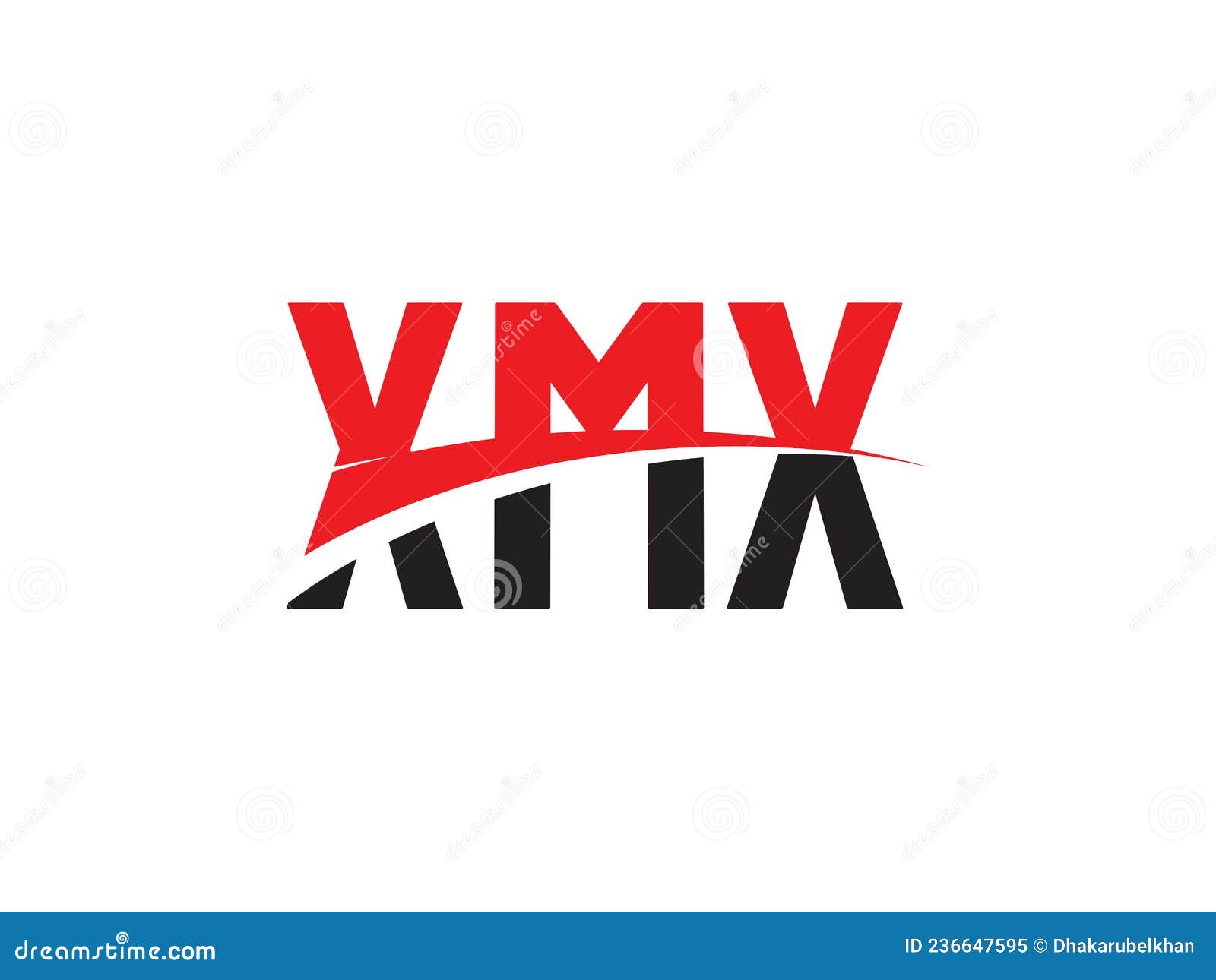 XMX Letter Initial Logo Design Vector Illustration Stock Vector ...