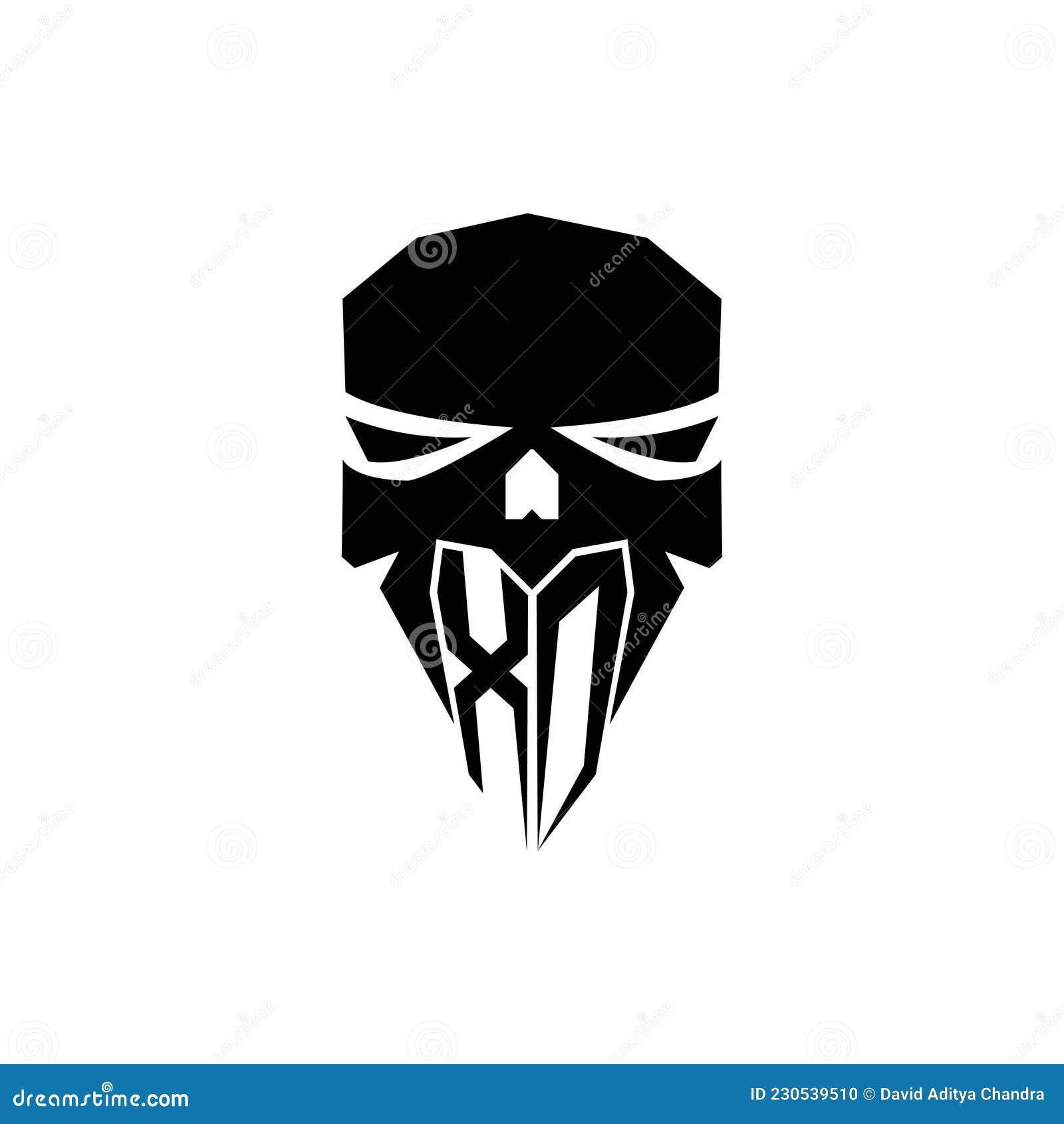 XO Initial Head Skull ESport Logo Stock Vector - Illustration of ...