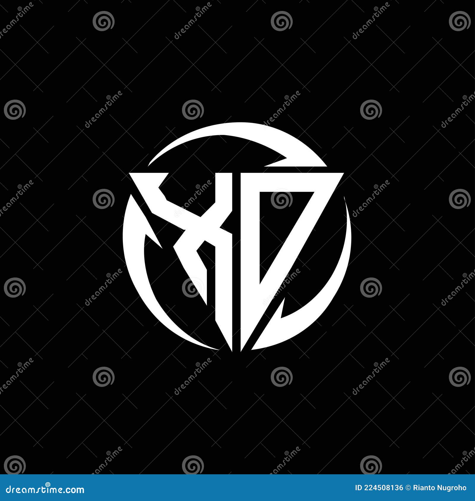 XO Logo Monogram Design Template Stock Vector - Illustration of letter ...
