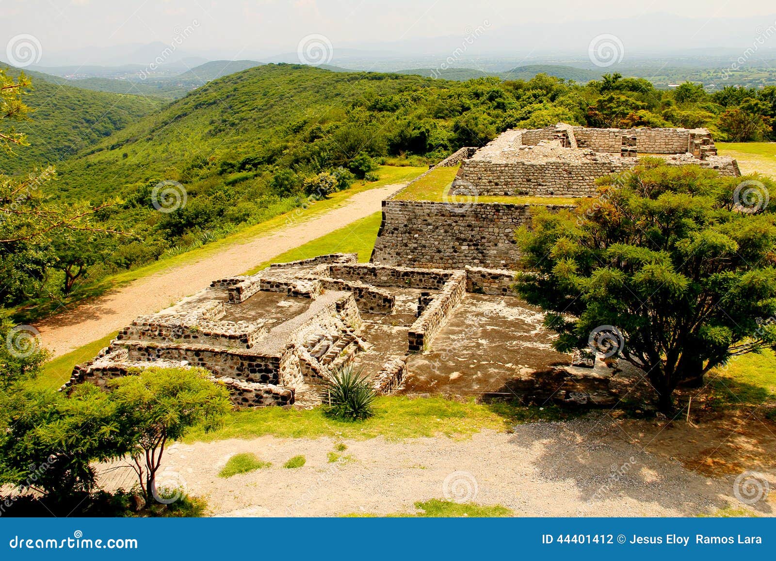 Xochicalco Pyramids Near Cuernavaca Morelos IV Stock Photo - Image of ...