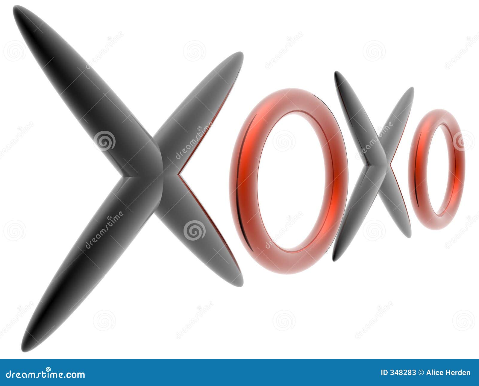 Xoxo stock illustration. Illustration of hugs, meaning - 348283