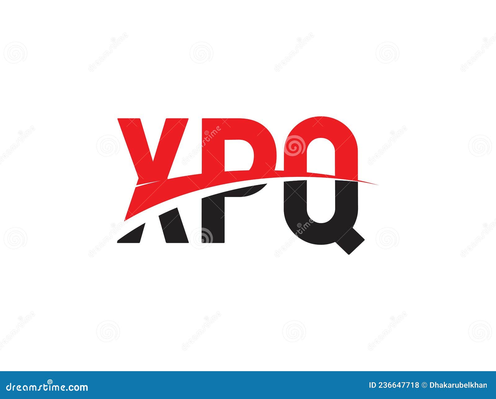XPQ Letter Initial Logo Design Vector Illustration Stock Vector ...
