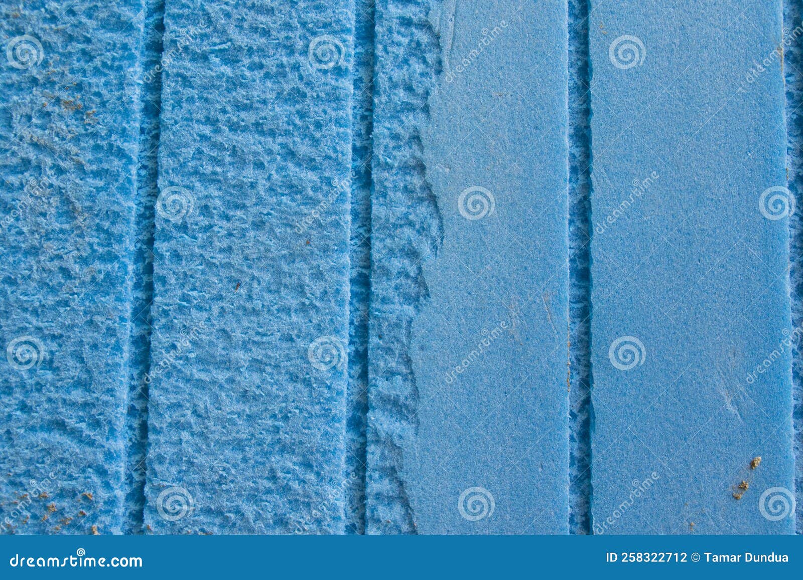 XPS Texture and Background, Blue Color Stock Photo - Image of ...