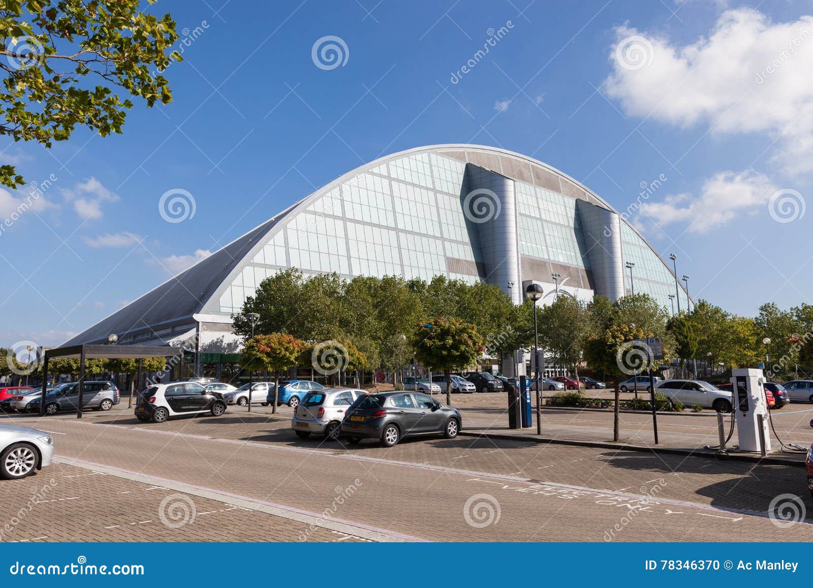 Xscape Milton Keynes image éditorial. Image du construction - 78346370