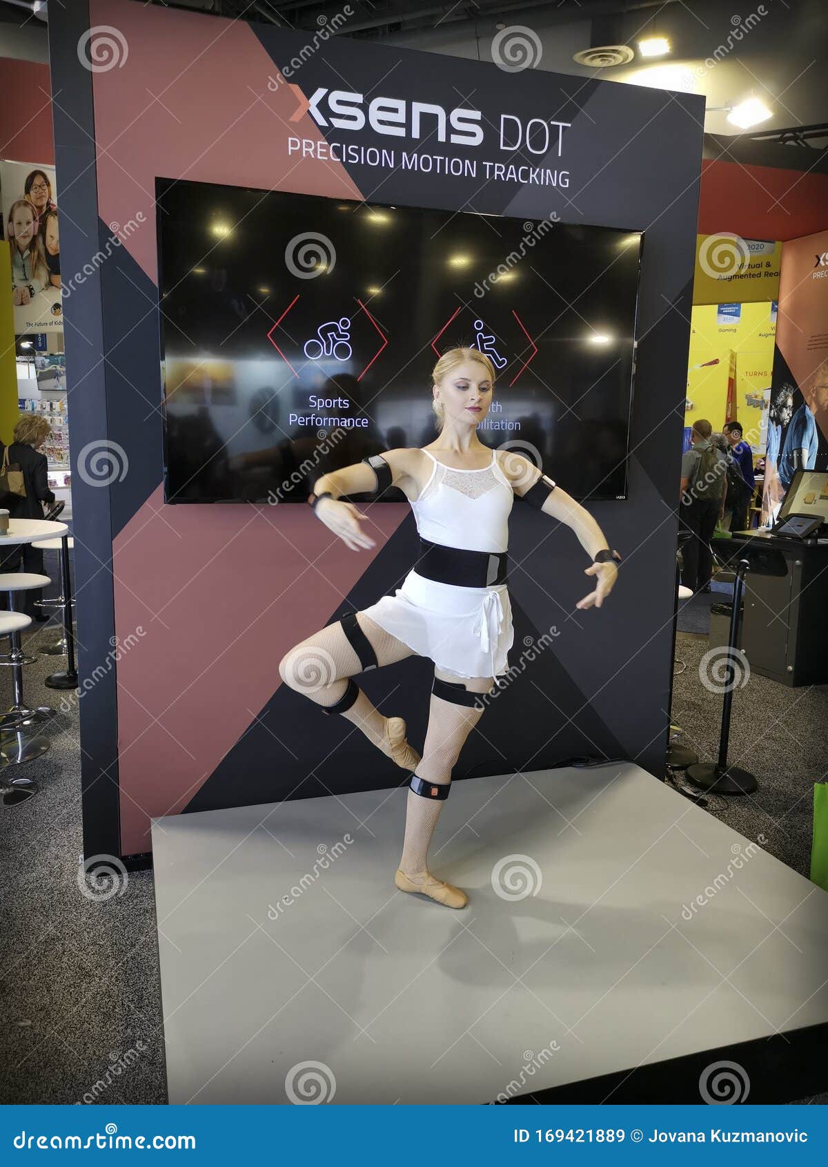 Xsens DOT Precision Motion Tracking Solution Editorial Stock Image ...