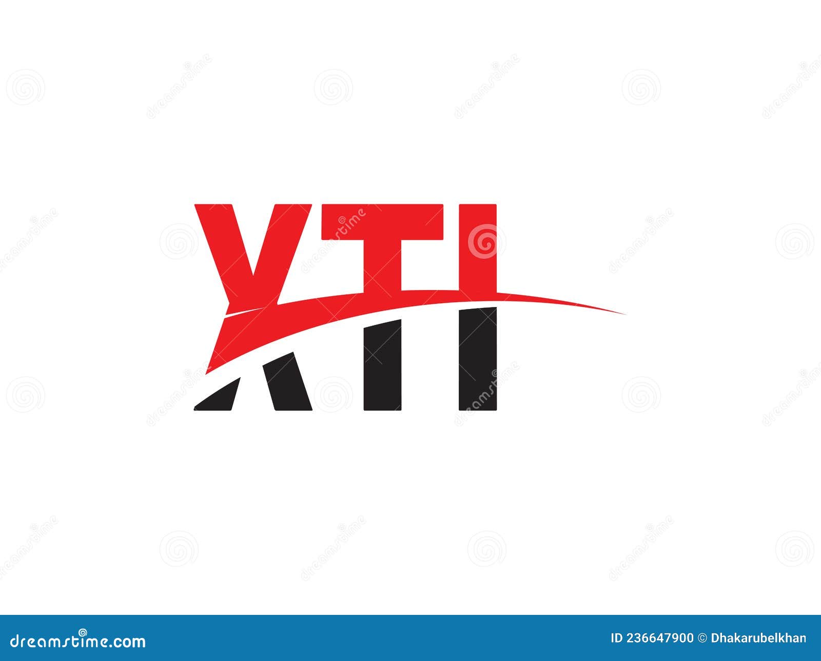 XTI Letter Initial Logo Design Vector Illustration Stock Vector ...