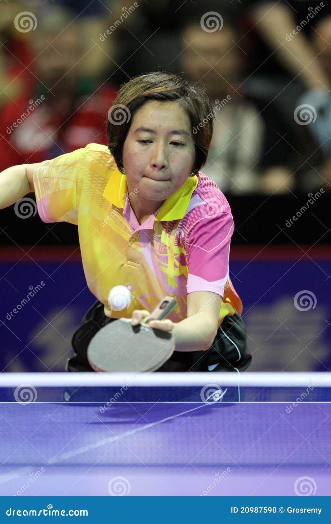 Xu Xin (CHN) image éditorial. Image du table, championnats - 20987590