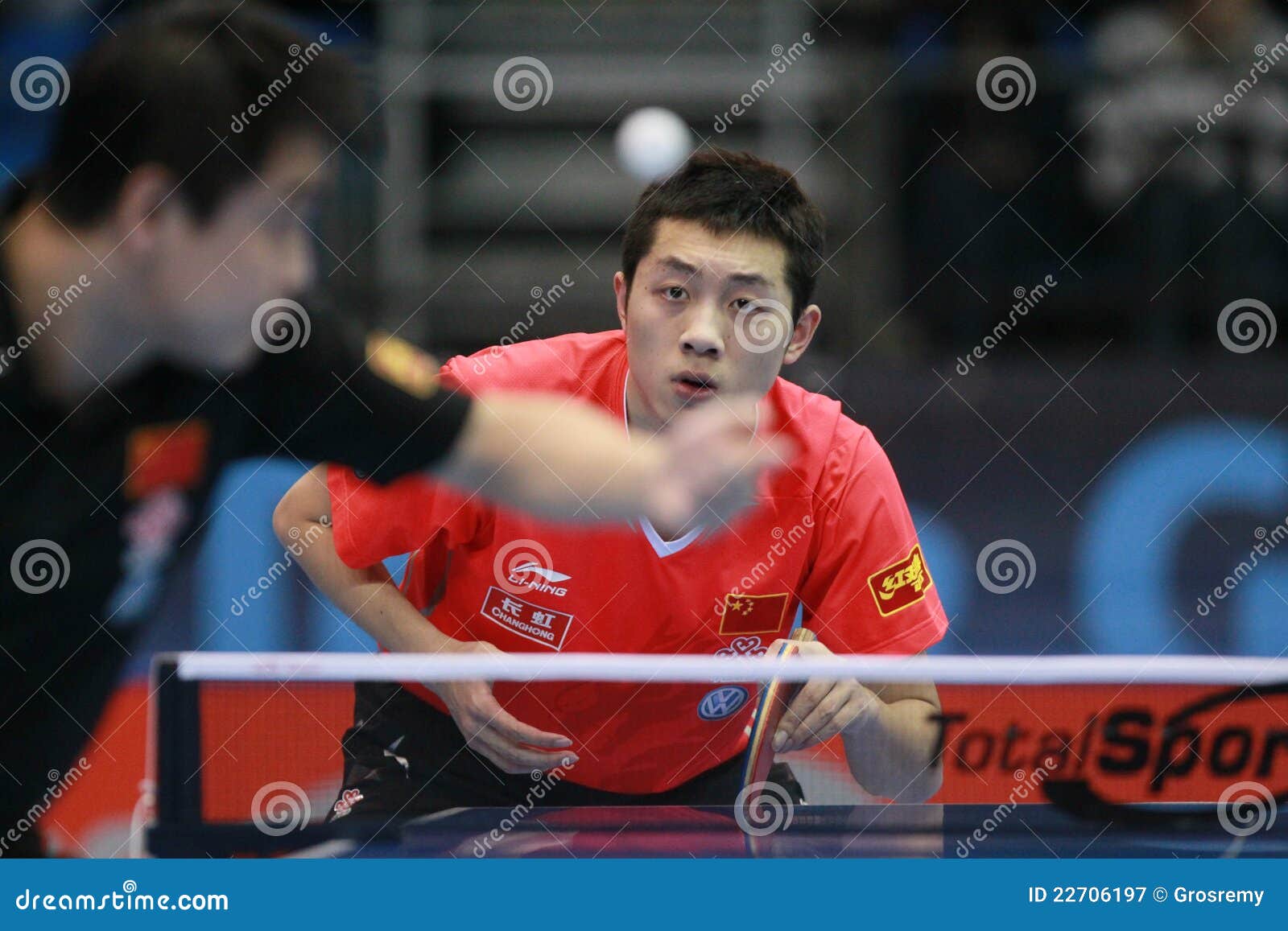 Xu Xin (CHN) editorial photography. Image of action, ball - 22706197