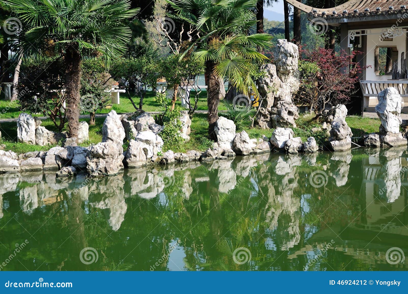 Xuanwu Lake park scenery stock photo. Image of green - 46924212