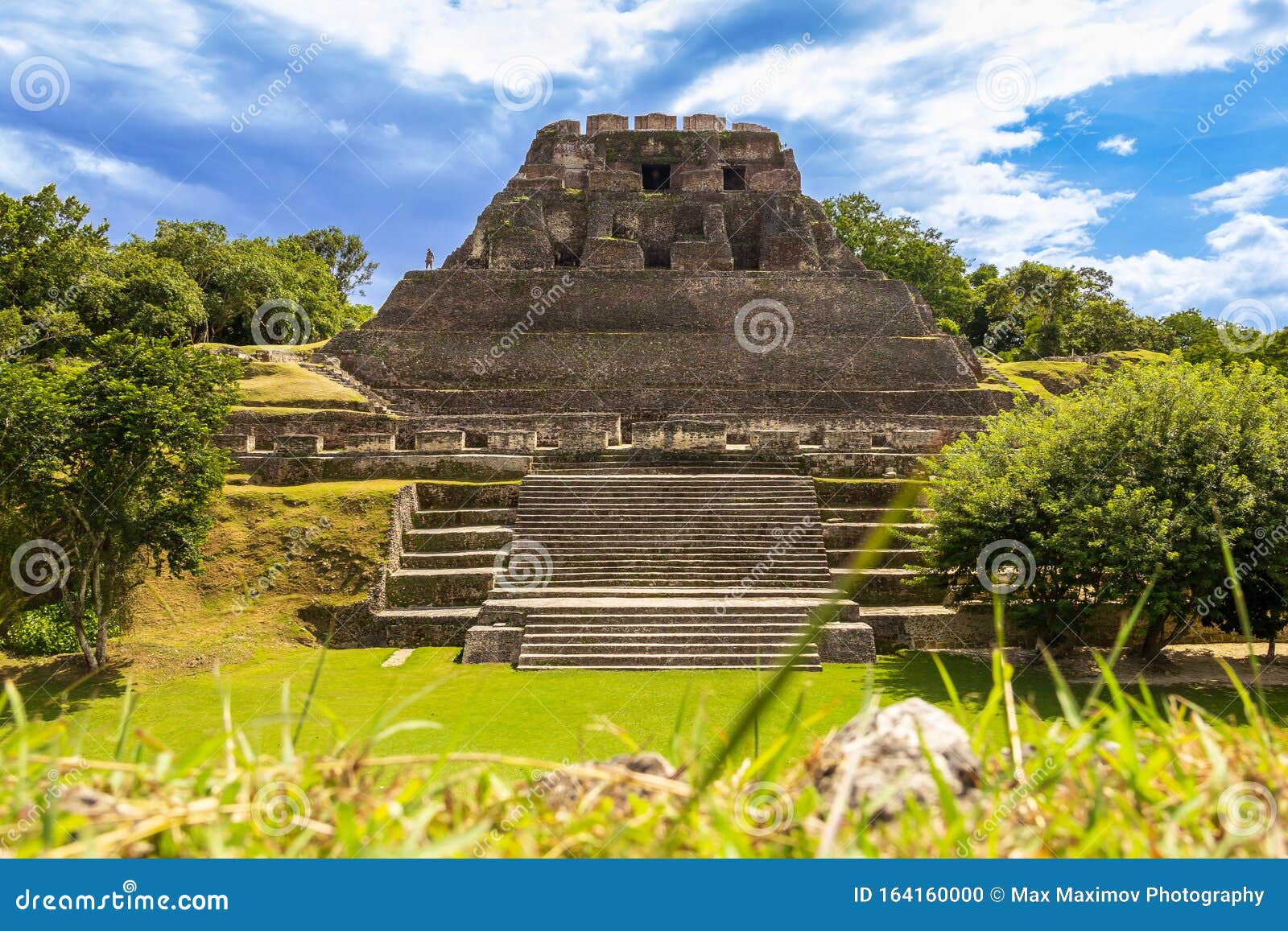 Xunantunich Belize Mayan Temple Stock Photography | CartoonDealer.com ...