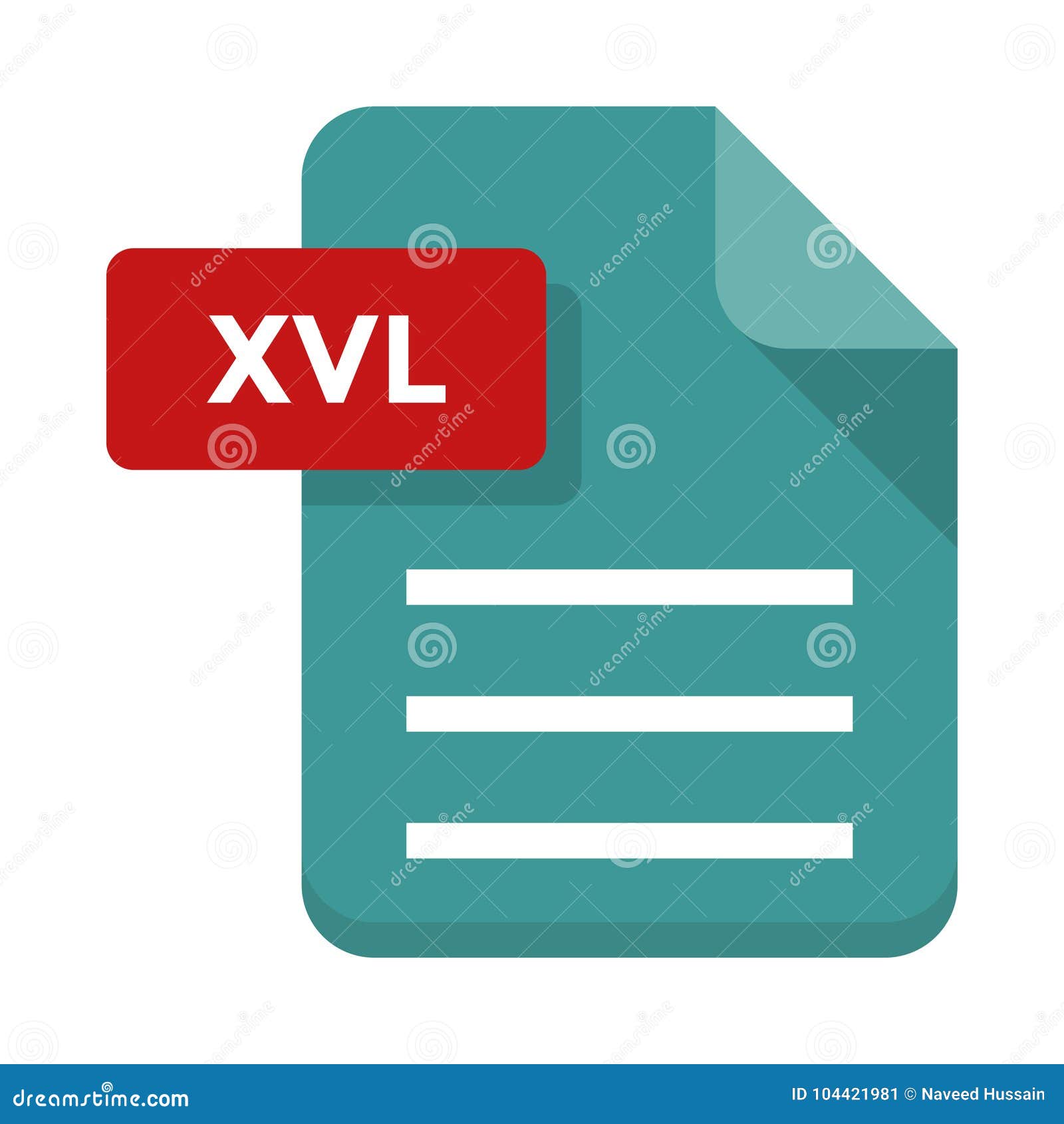 Xvl file flat icon stock illustration. Illustration of mobile - 104421981
