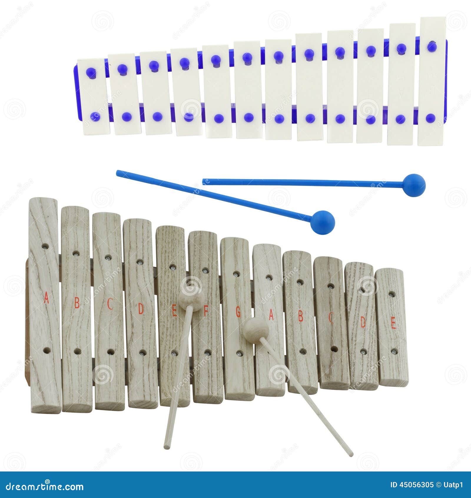 Xylophone stock image. Image of hand, mallet, percussion - 45056305