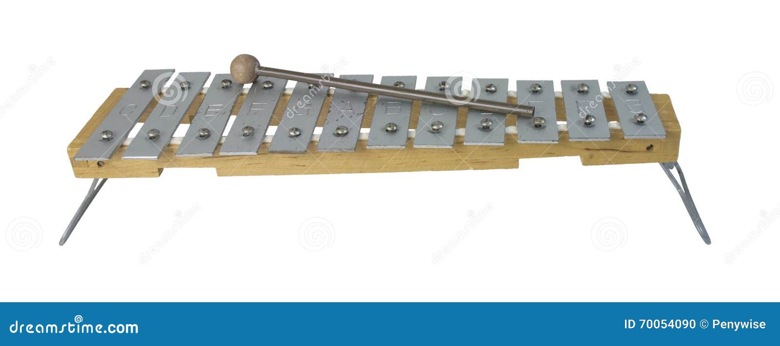 Xylophone Instrument stock photo. Image of striker, simple - 70054090