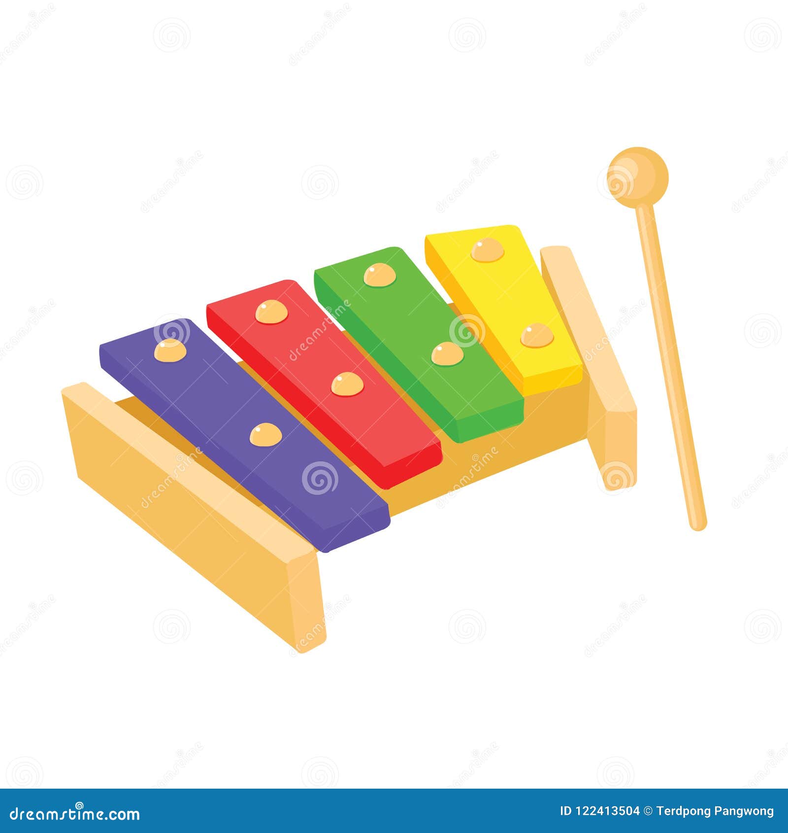 Xylophone Vector Collection Design Stock Vector - Illustration of child ...