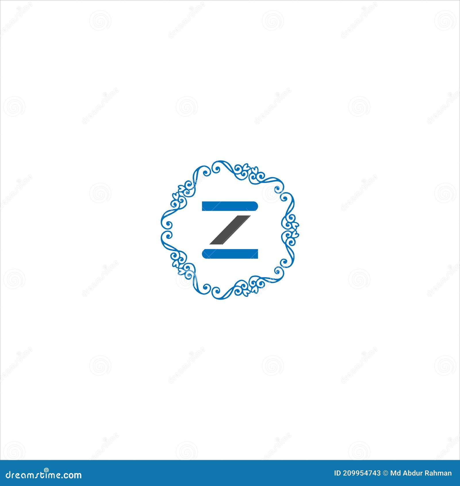 Z Creative Unique Abstract Modern Geometric Vector Symbol Font Logo ...