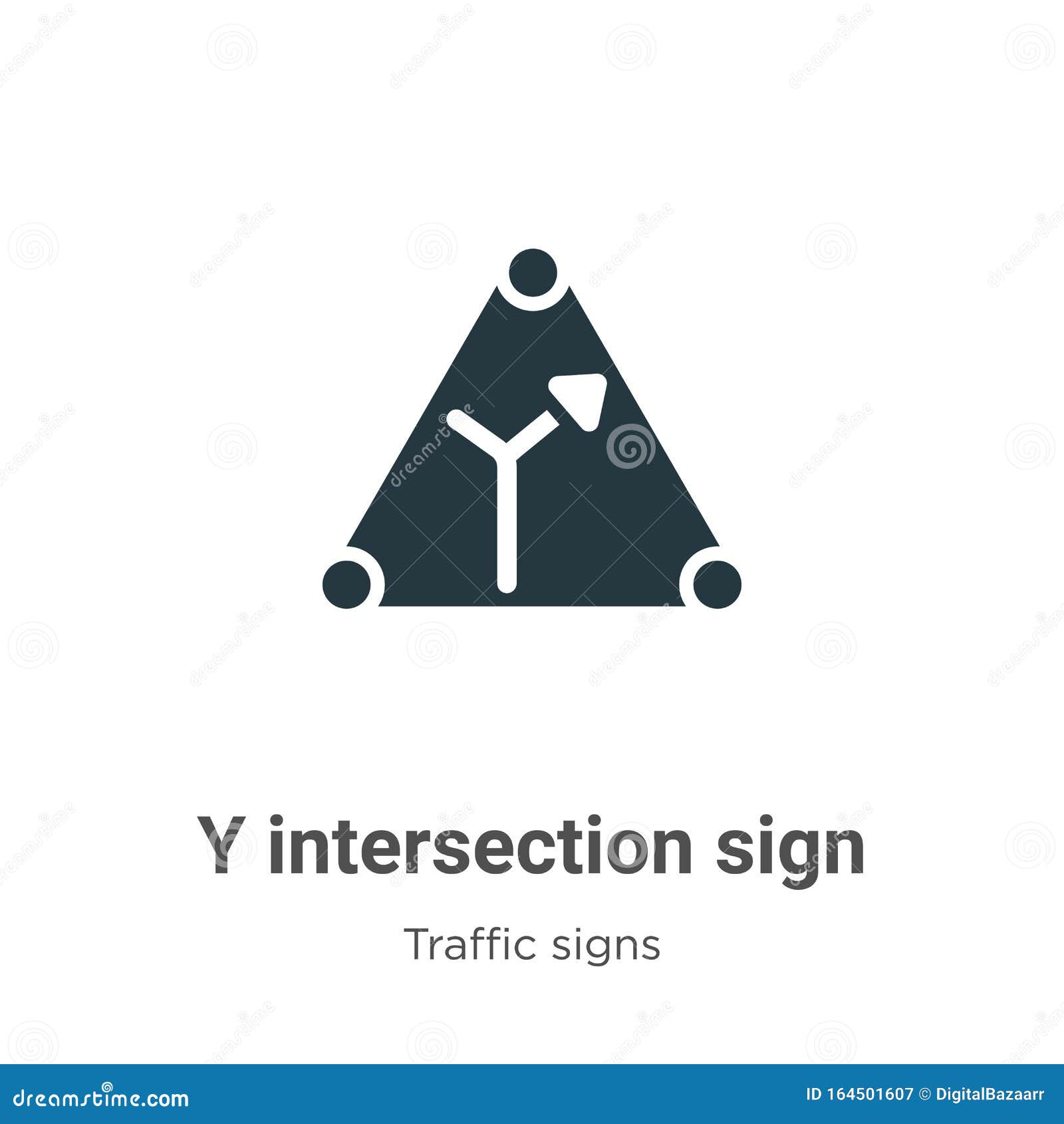 Y Intersection Sign