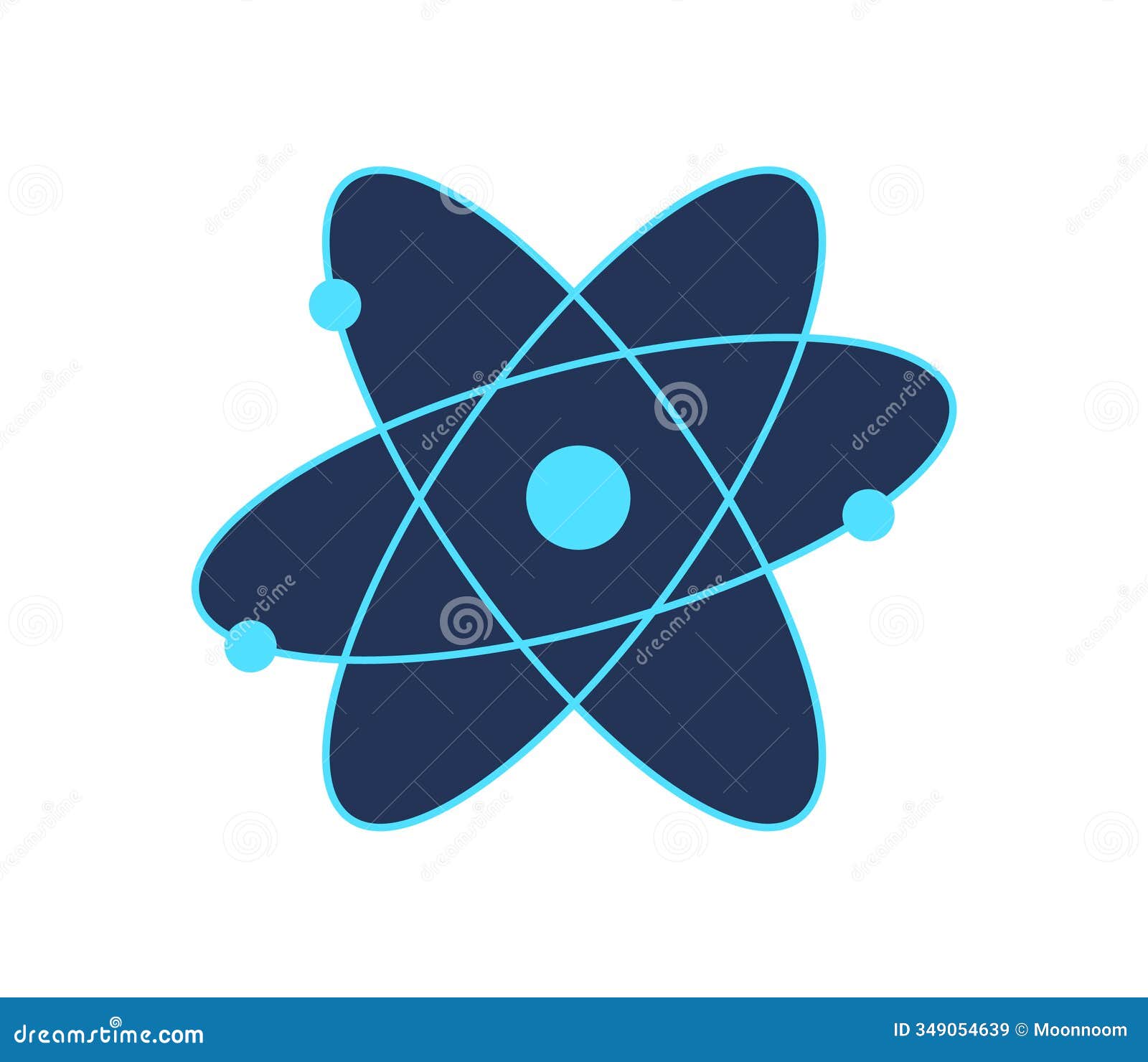Y2k Atom Symbol stock vector. Illustration of mesh, planet - 349054639