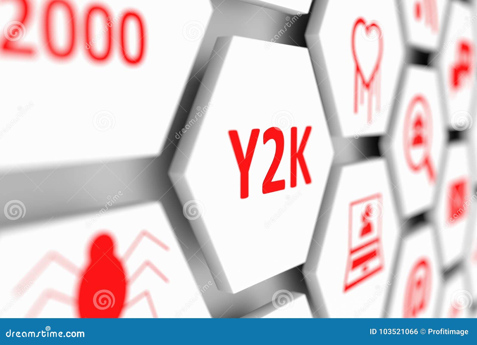 Y2K concept stock illustration. Illustration of concept - 103521066