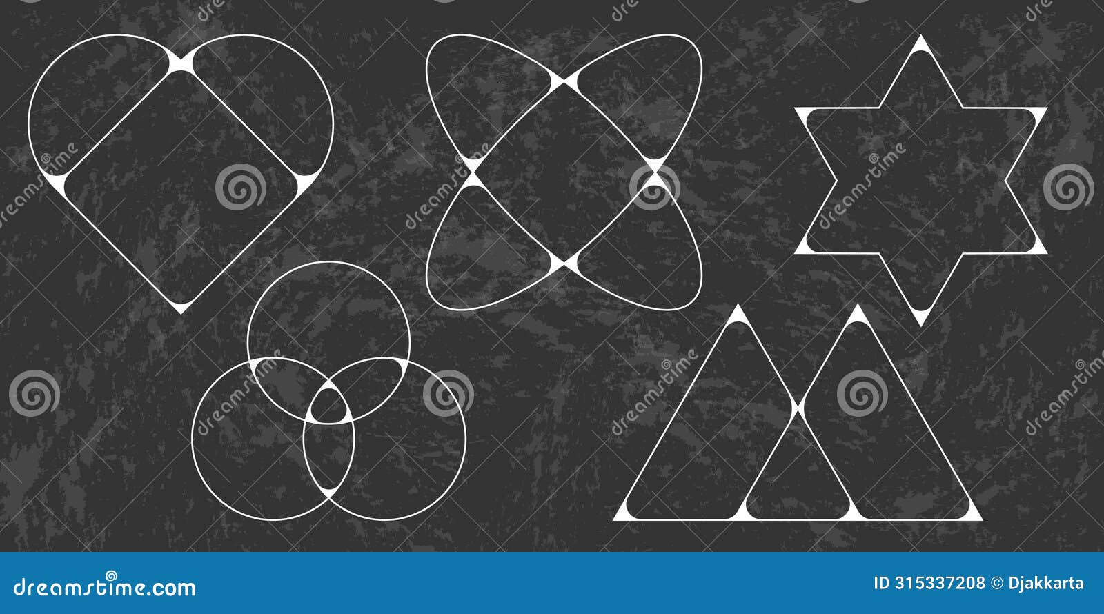 Y2k Frames Collection. Minimalistic Linear Frames, Arches, Elements, Geometric Shapes and Lines ...