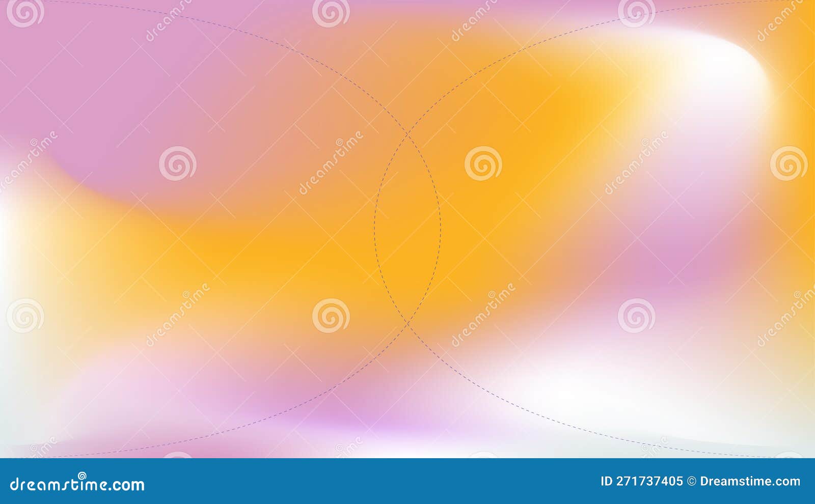 Y2k Gradient Pink Orange Vector Background. Trippy Yellow Pattern for ...