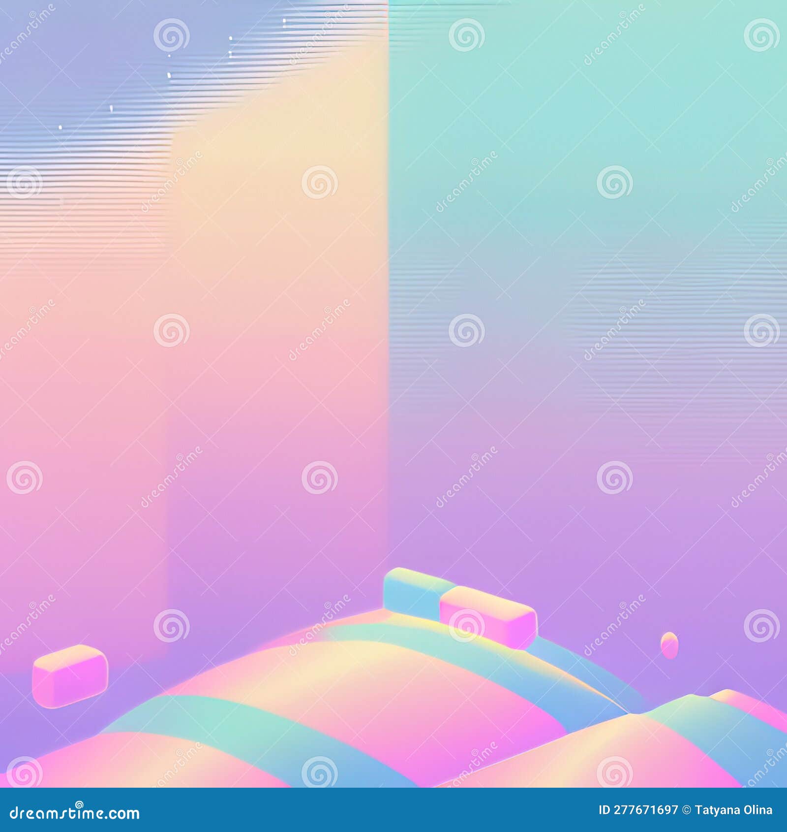 Y2K Nostalgia Gradient Abstract Background Stock Illustration ...