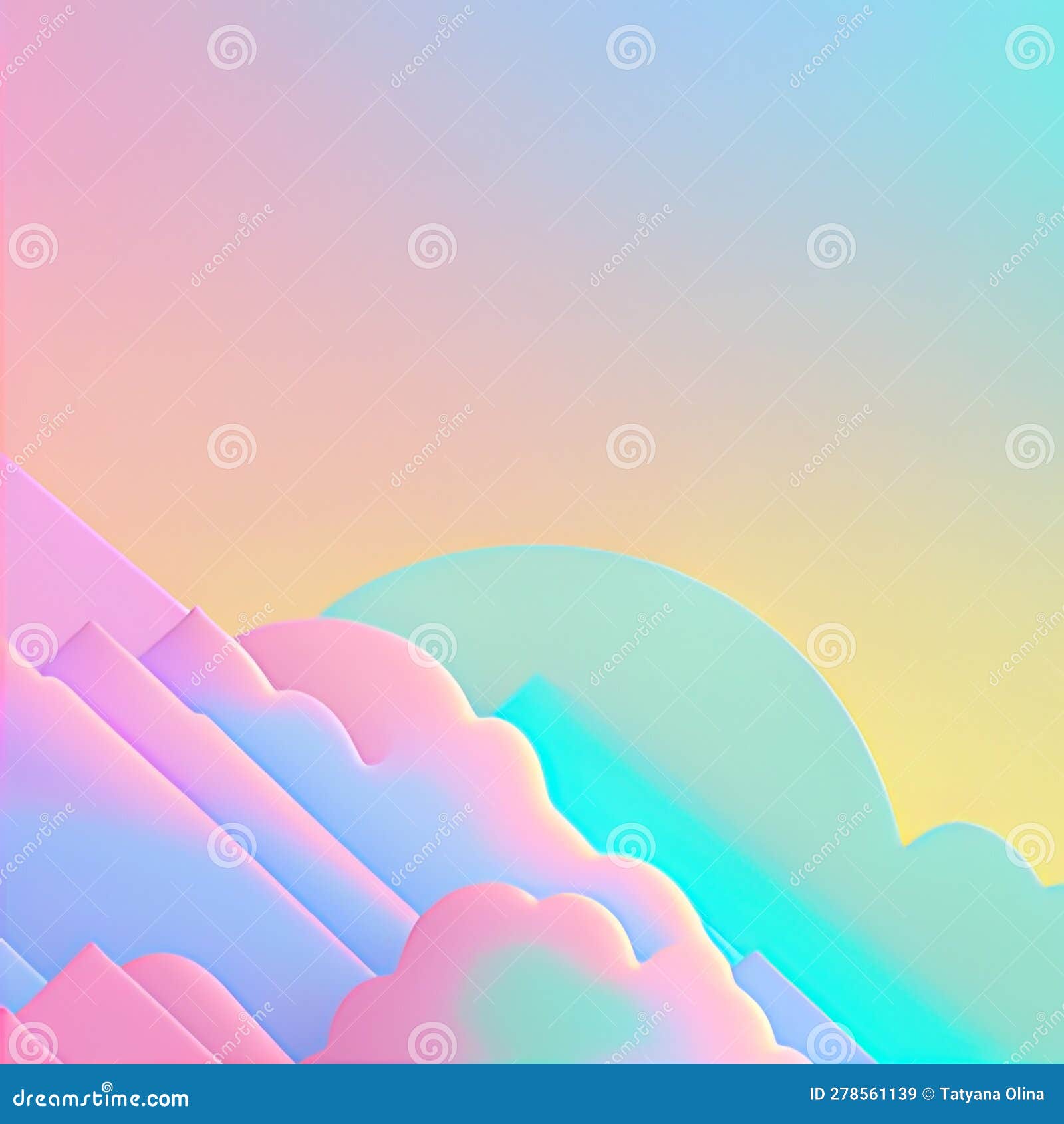 Y2K Nostalgia Gradient Abstract Background Stock Illustration ...