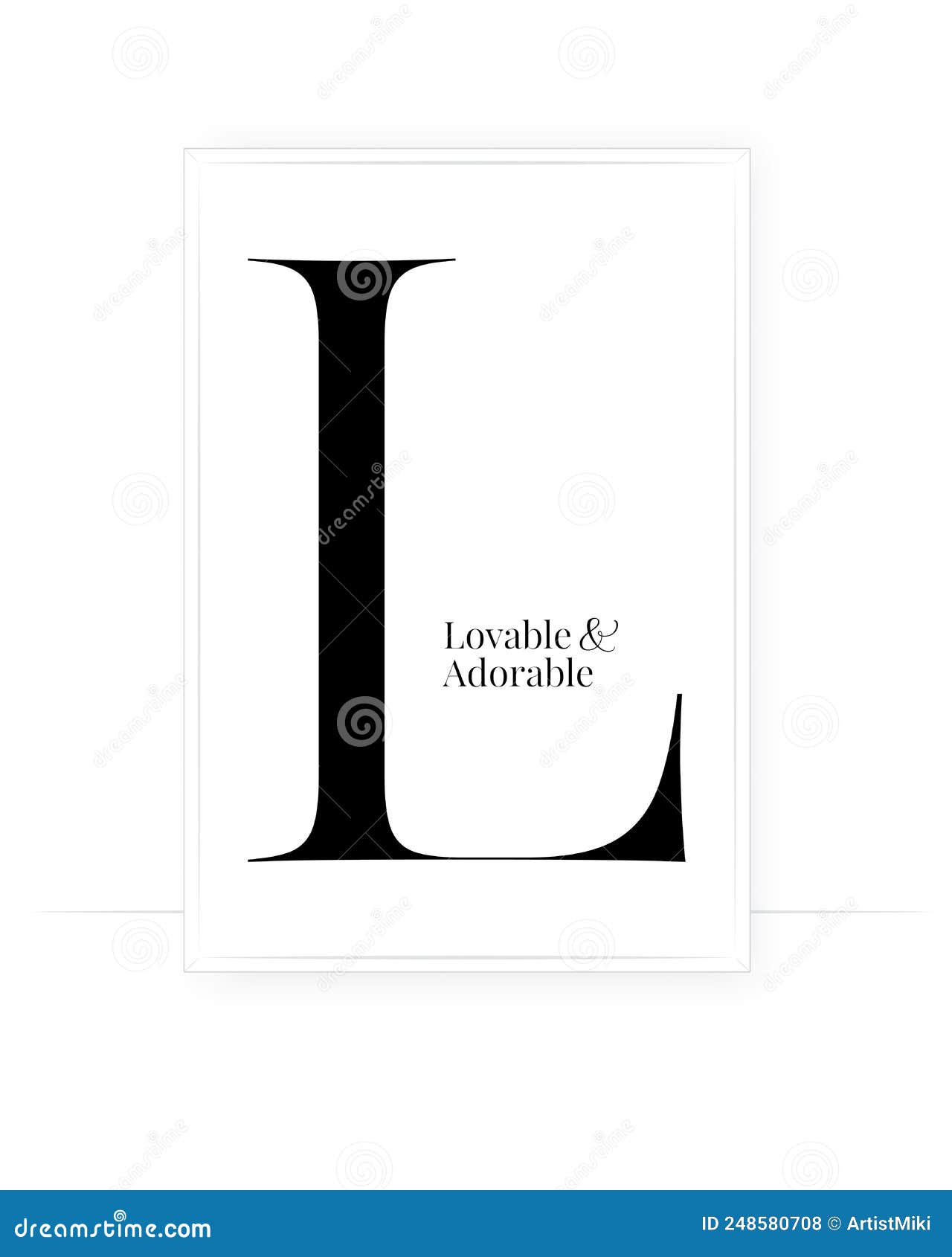 Lovable Word Text Typography Design Logo Icon Cartoon Vector ...