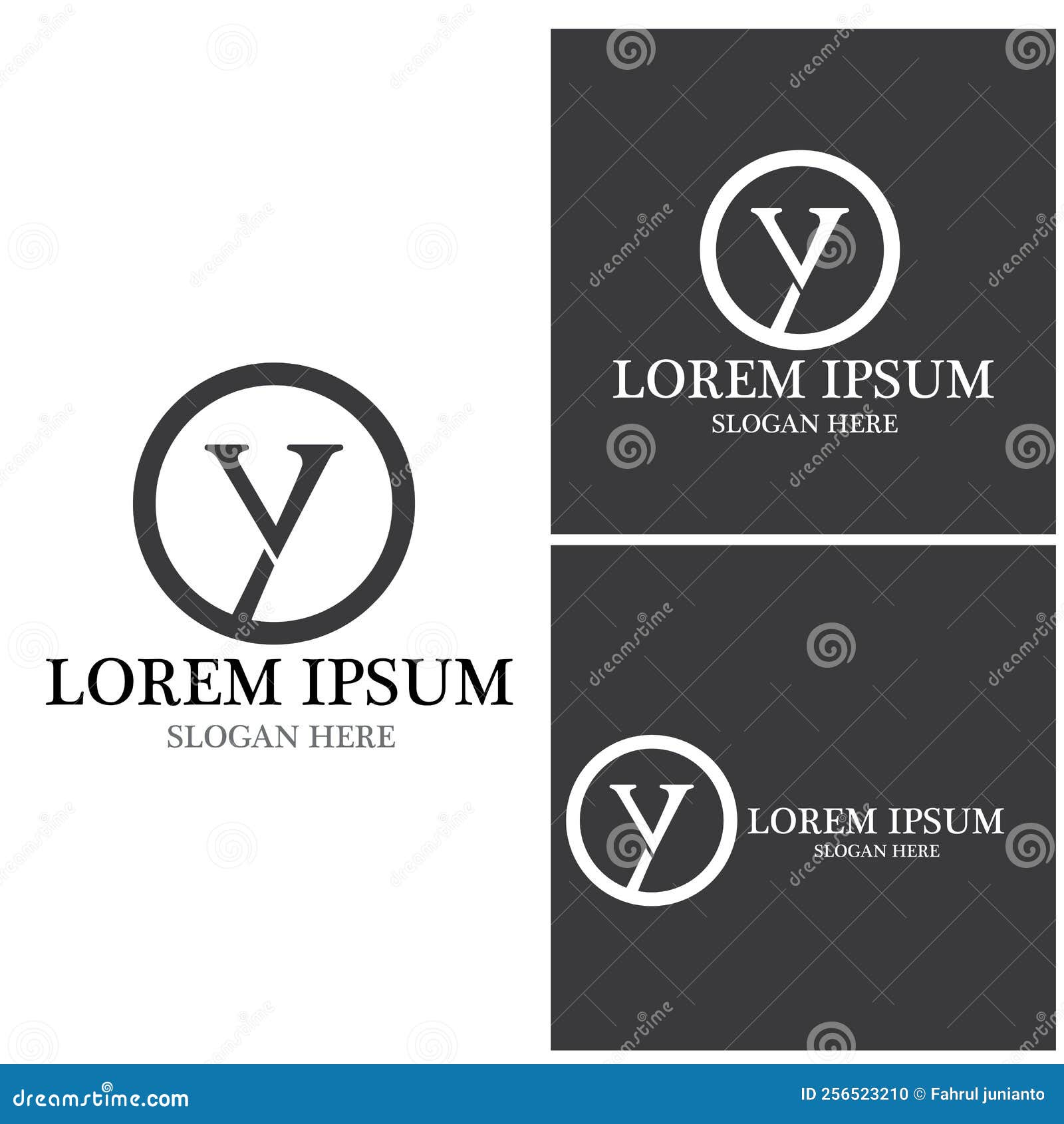 Y Letter Icon and Symbol Template Stock Illustration - Illustration of ...