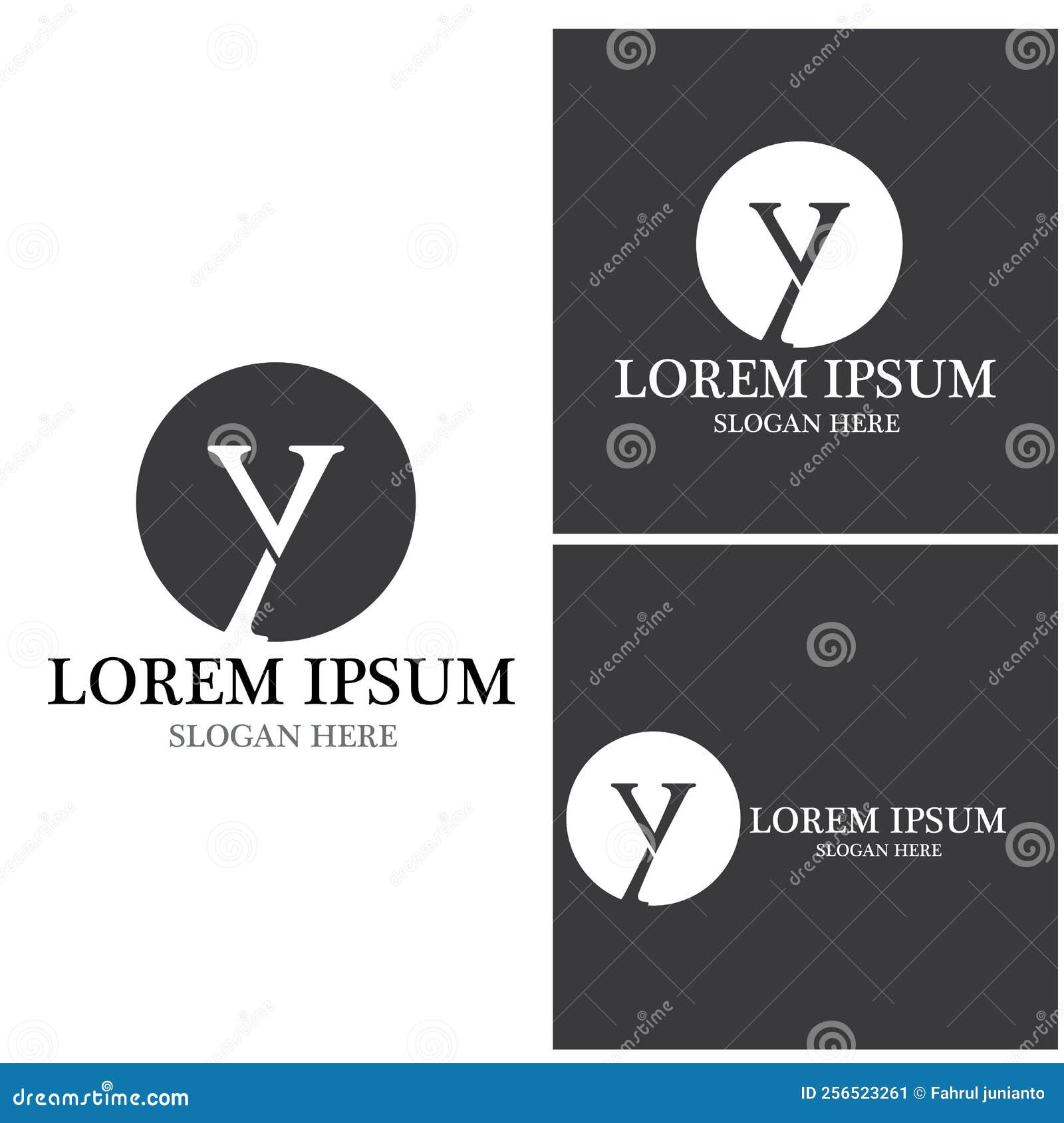 Y Letter Icon and Symbol Template Stock Illustration - Illustration of ...