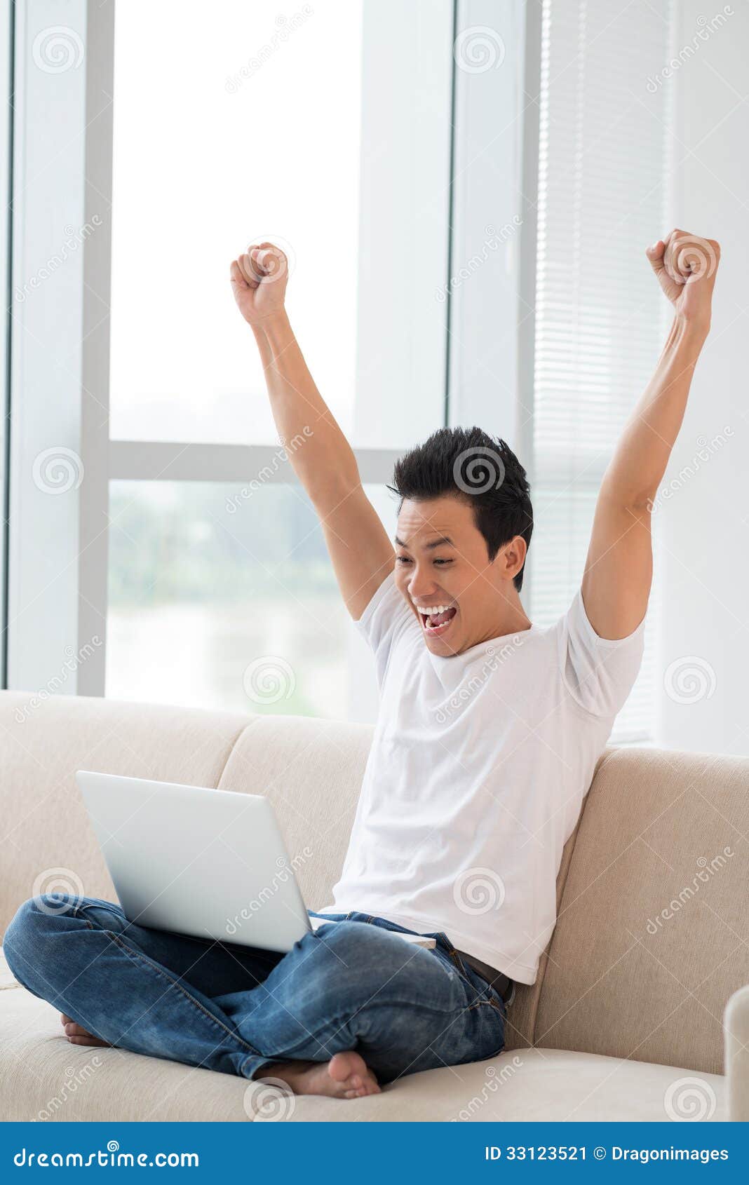 ¡Ya, lo hice! imagen de archivo. Imagen de expresivo - 33123521