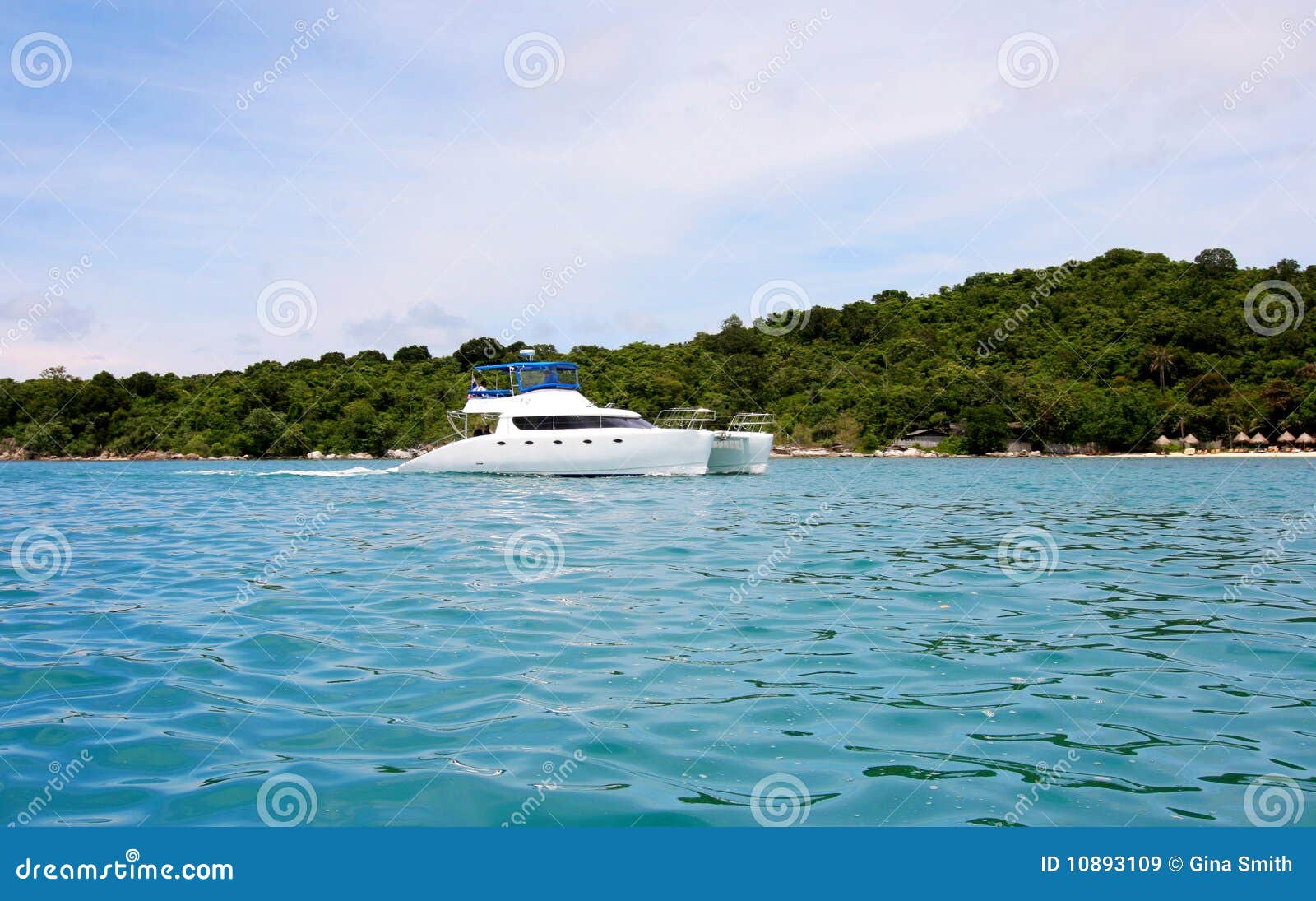 Yacht stock image. Image of relax, excursion, summertime - 10893109